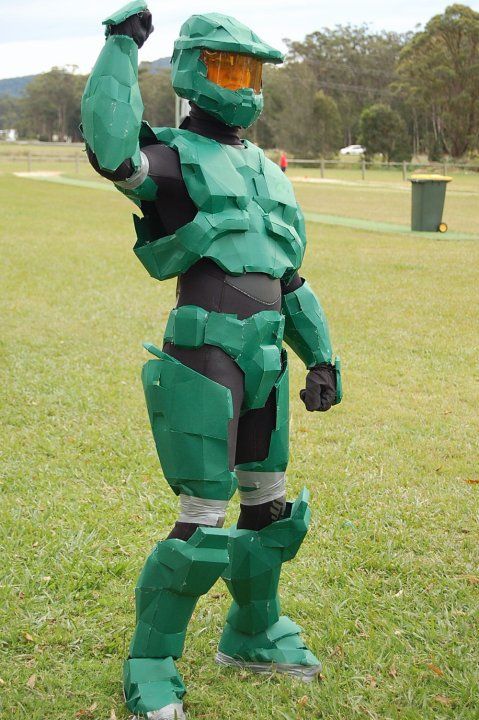 How to Make a Low-cost Master Chief Costume : 11 Steps - Instructables