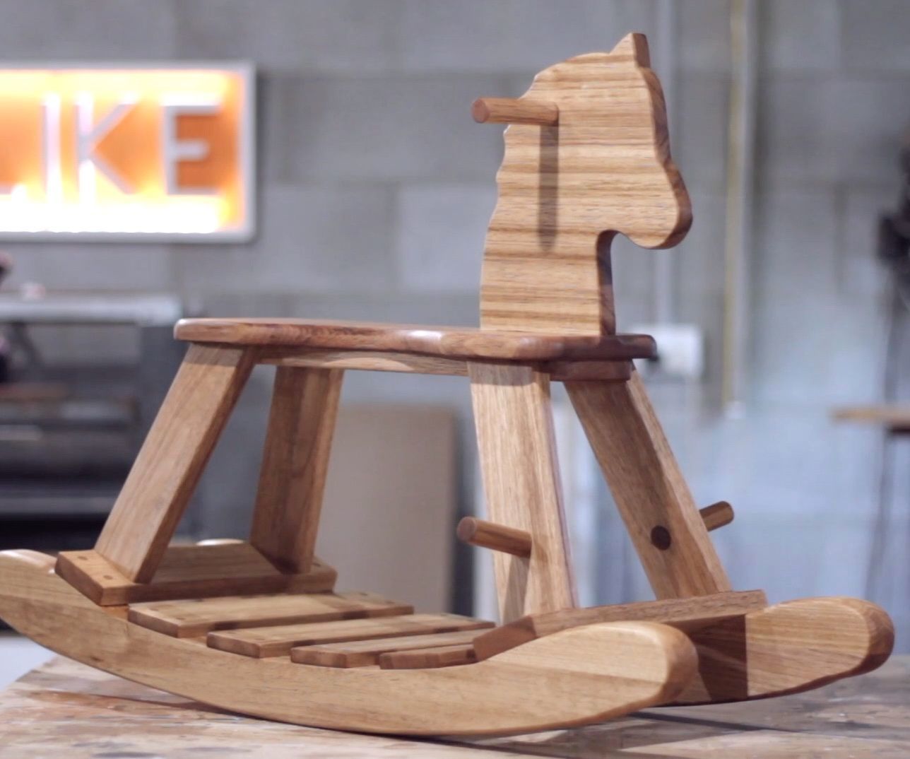 Rustic Rocking Horse From Store Bought Timber : 5 Steps (with Pictures ...