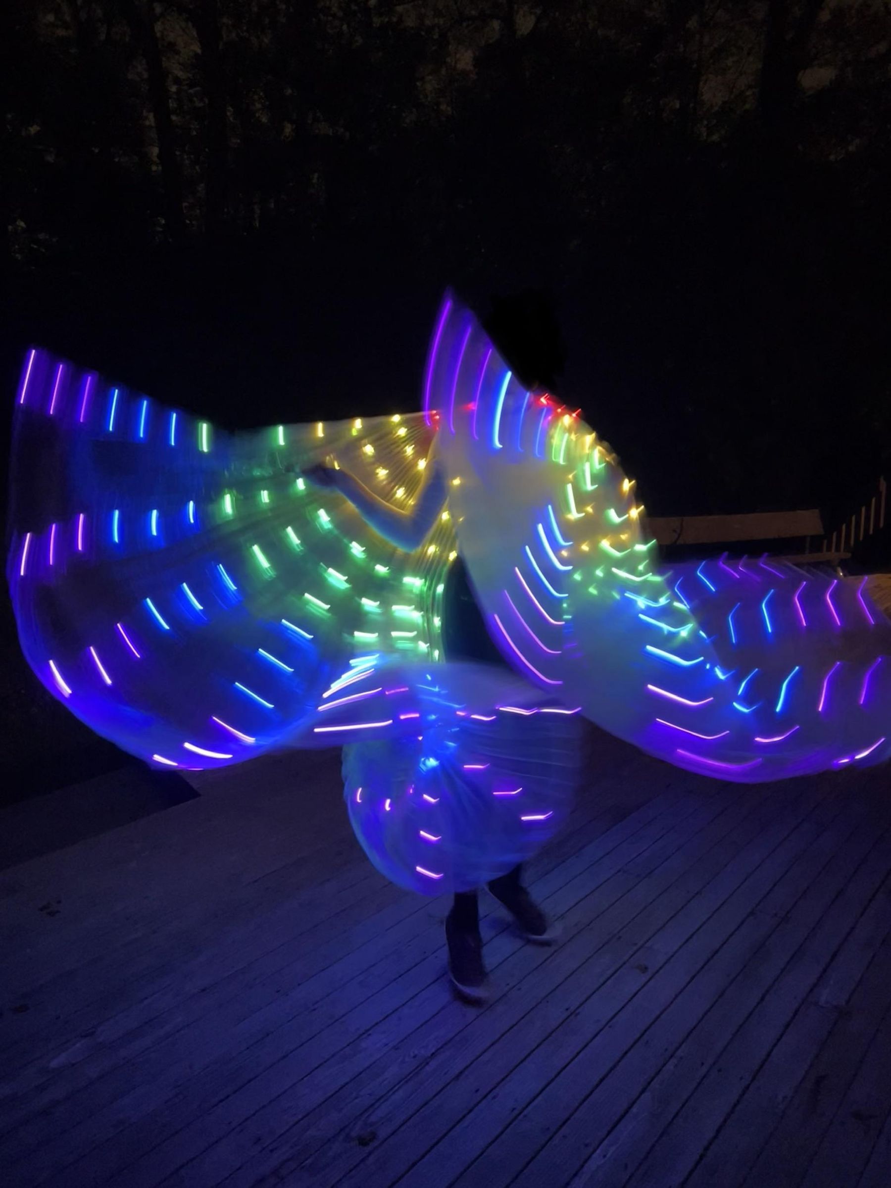 How to Dance in LED Glow Wings : 8 Steps - Instructables