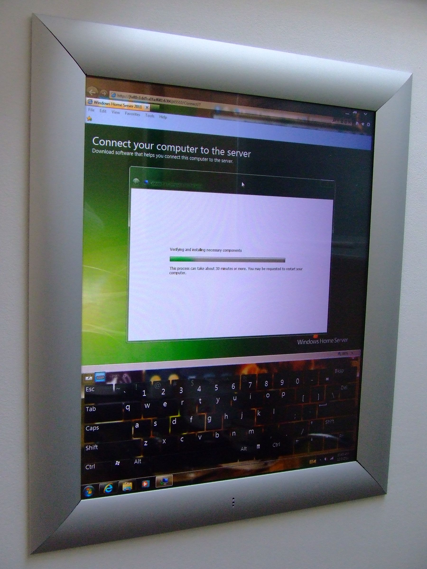 Wall-mounted Kitchen PC : 7 Steps (with Pictures) - Instructables