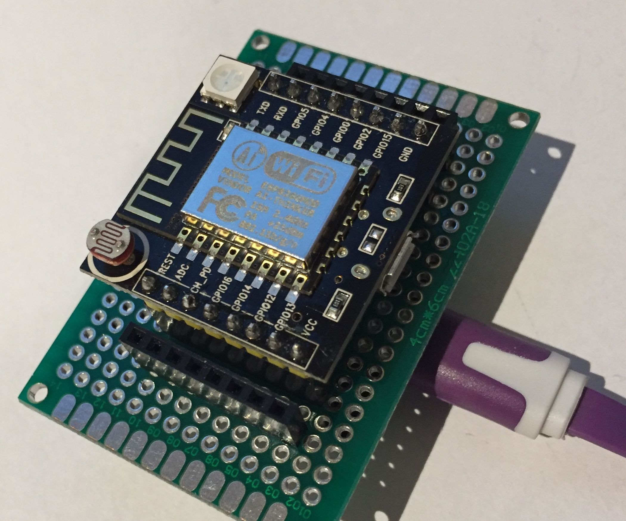 Esp8266 Witty Cloud Module Schatenseite