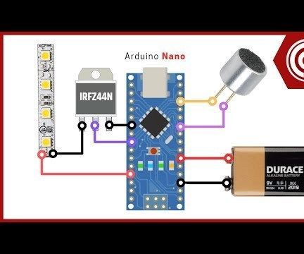 Music Reactive LED Strip : 5 Steps - Instructables