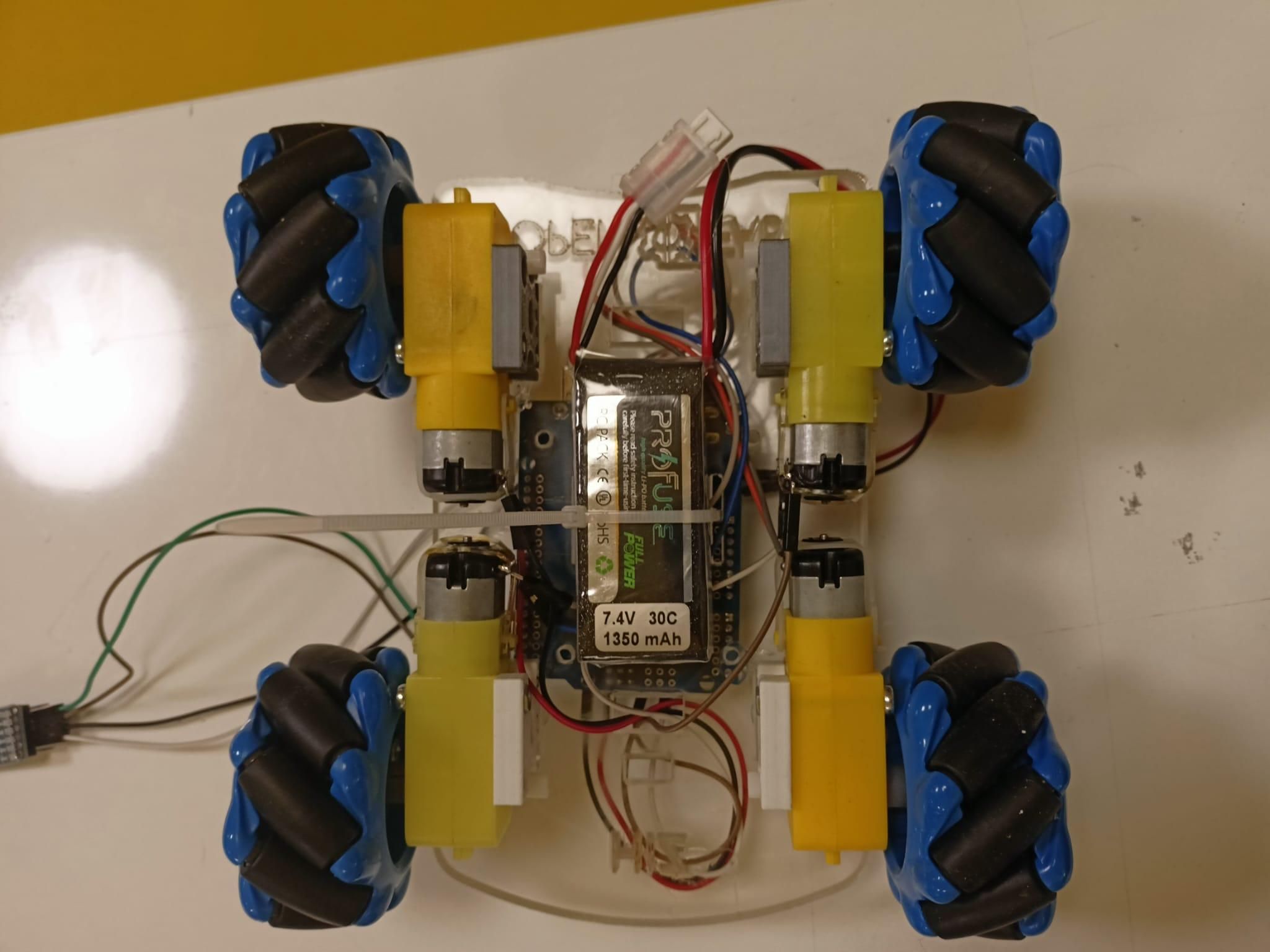 Mecanum Wheeled Bluetooth Connected App Controlled MakeRobot Ozyeğin ...