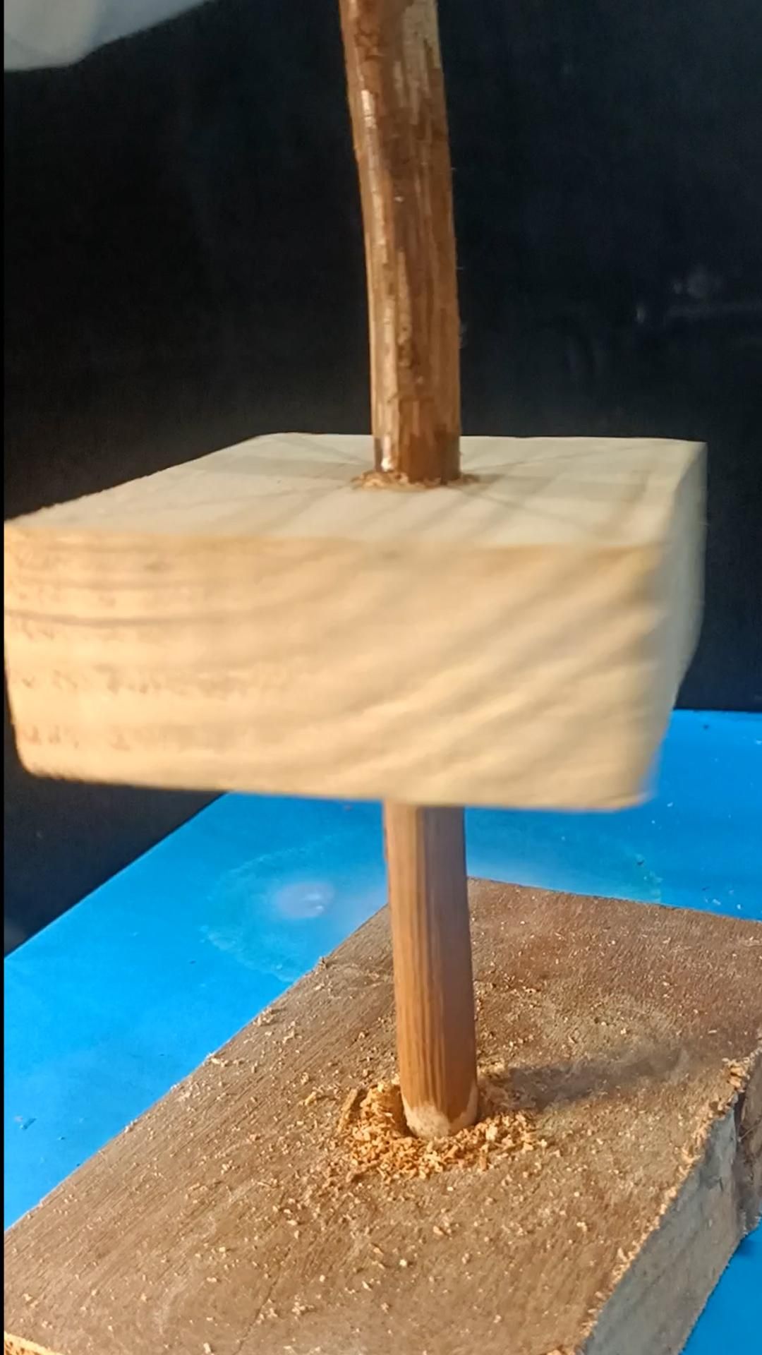 Primitive Fire Starting Tool Using Wooden Stick and Rope : 6 Steps ...