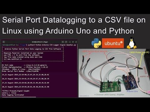 Linux Serial Port Communication With Arduino Using Python and Pyserial ...
