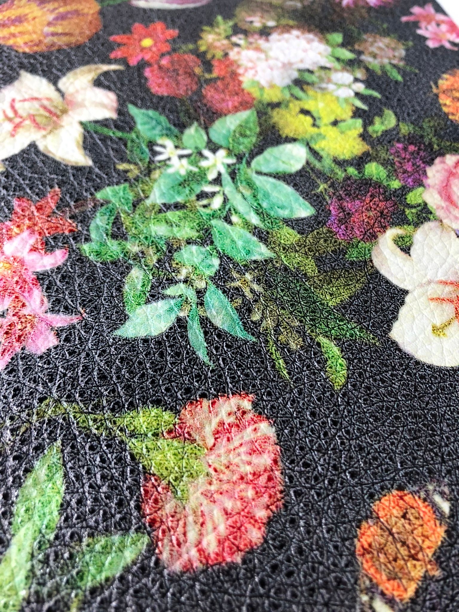 DTG Printing on Leather Swatches - and Laser Cutting Them : 4 Steps ...