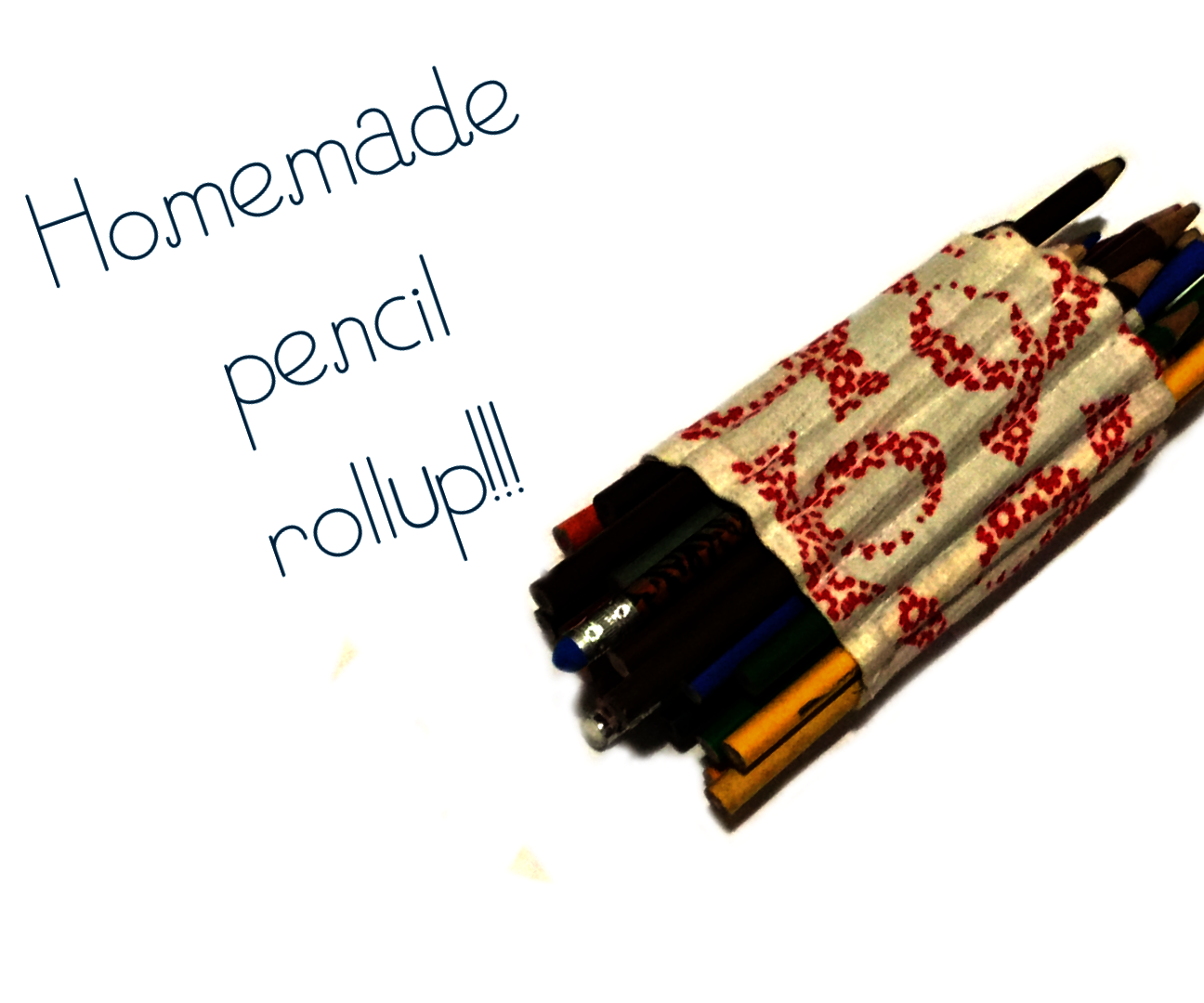 Fancy Pencil Rollup!!!! : 5 Steps - Instructables