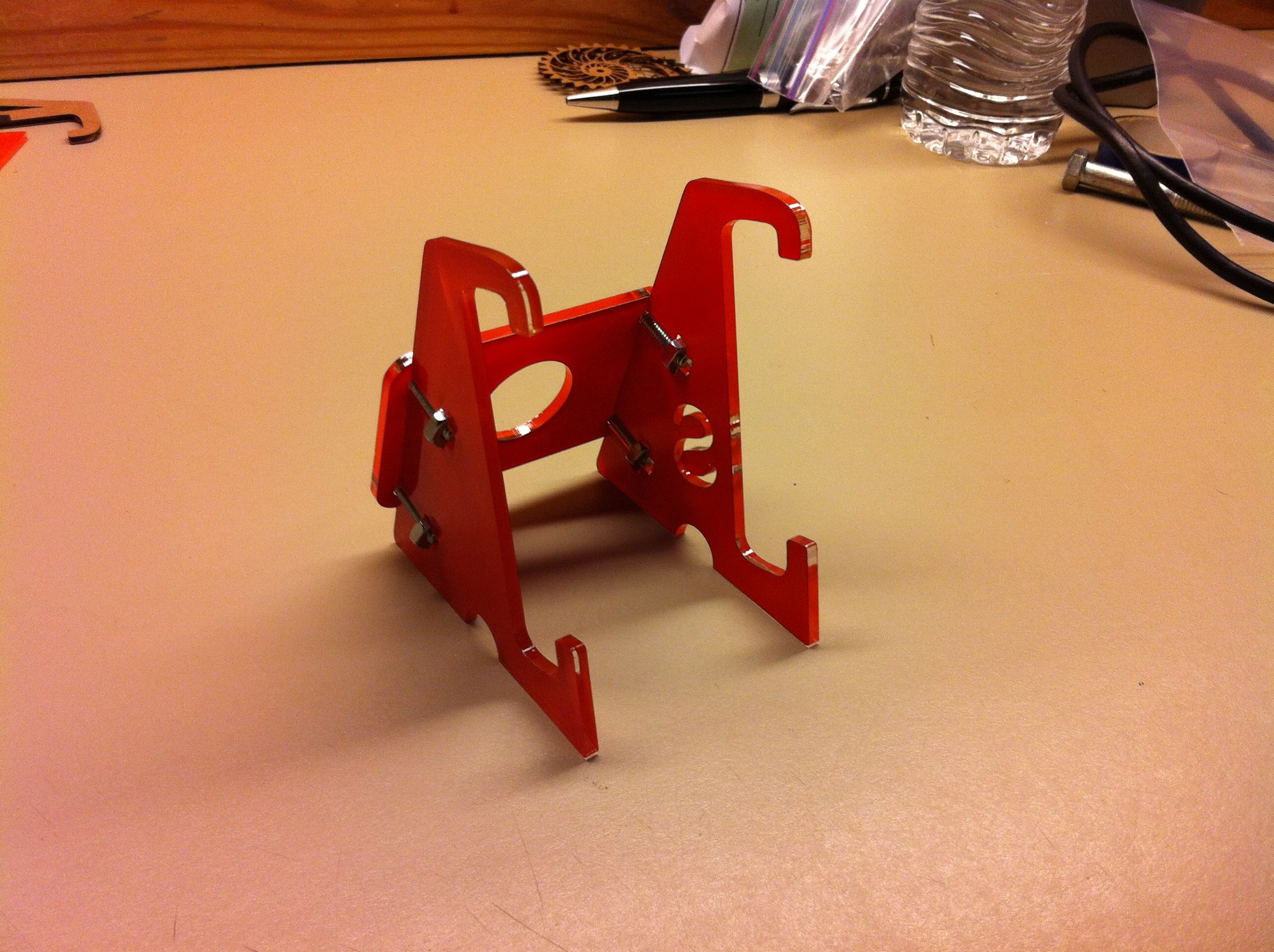 Laser Cut GPS Holder - I Made It at TechShop : 4 Steps - Instructables