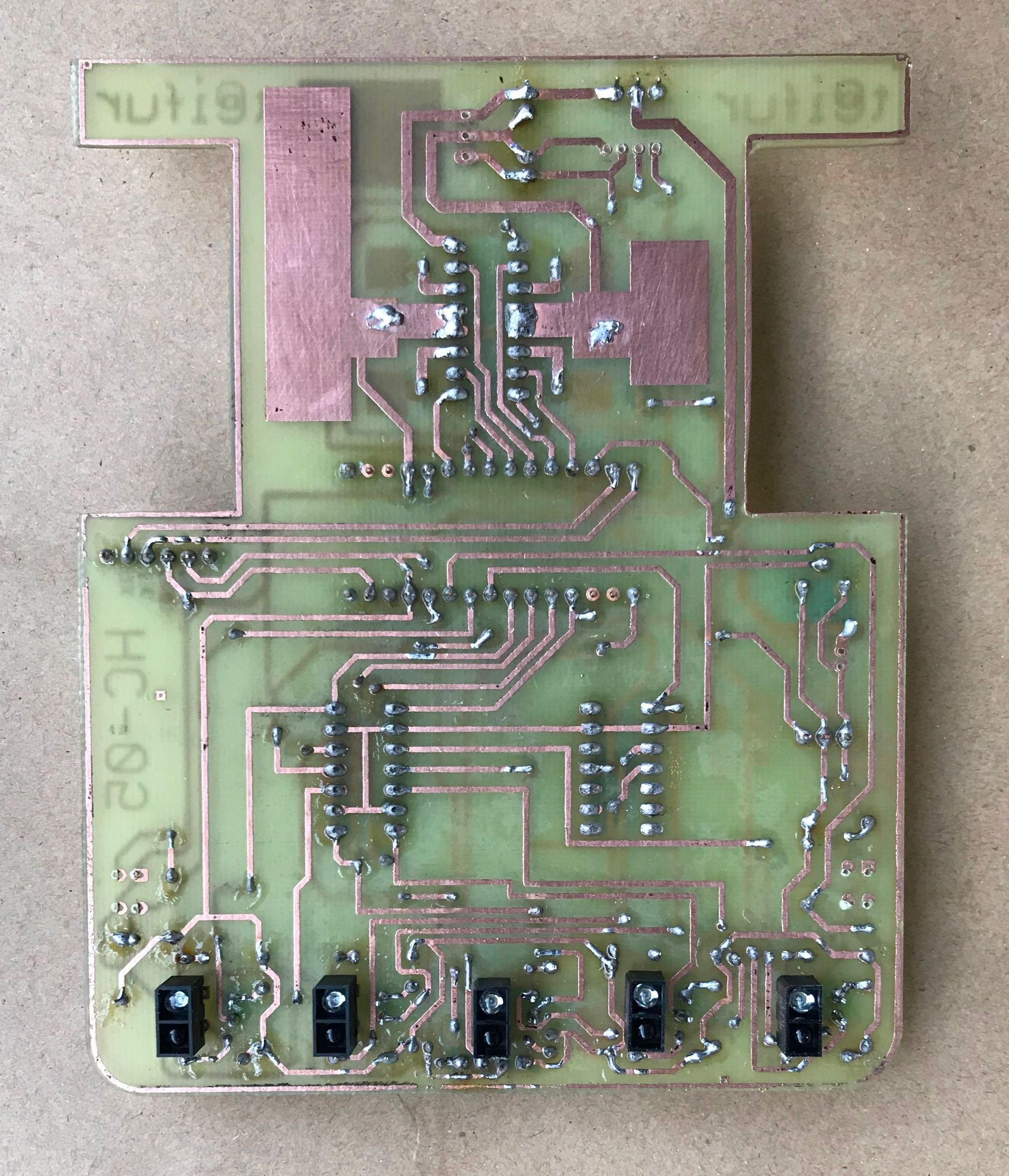 PCB BOT (Line Following, Obstacle Avoiding & Bluetooth Controlled Robot ...