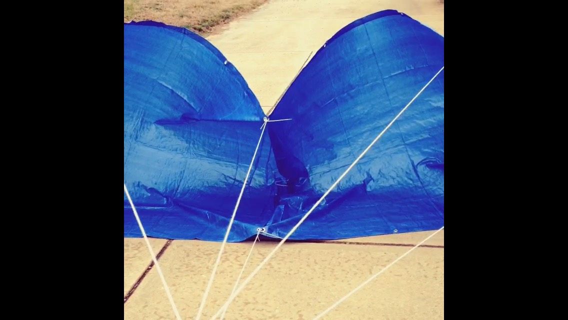 Tarp Parashute - Instructables