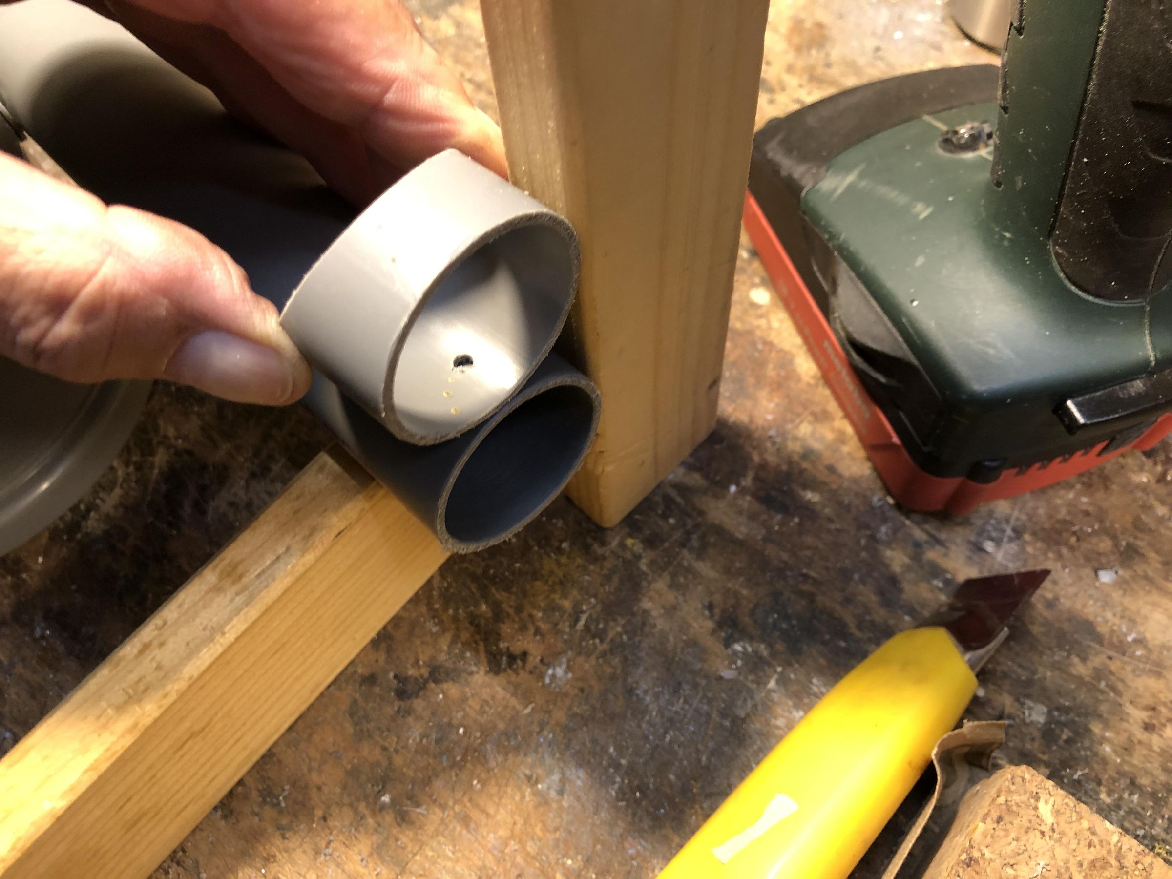 Plastic Pipe Lamp - LED 12V 4W - ("Drainpipe Lamp") : 9 Steps (with ...