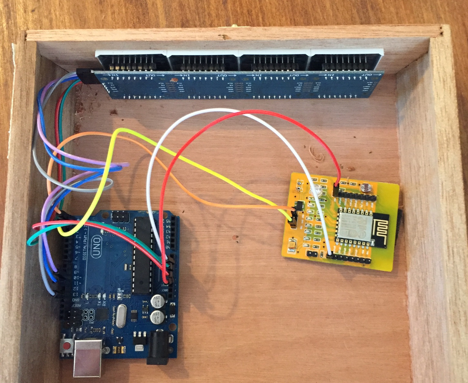 WIFI Enabled LED Matrix : 4 Steps (with Pictures) - Instructables