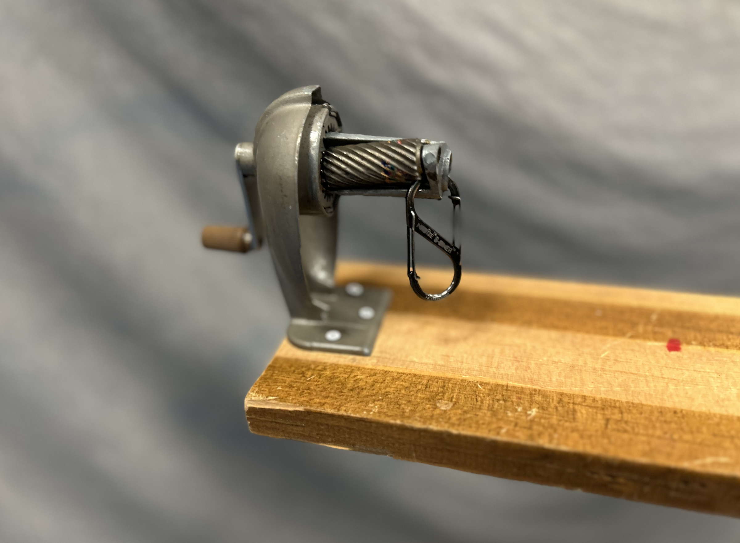 Yarn Bracelet Machine From a Up-cycled Pencil Sharpener : 20 Steps ...