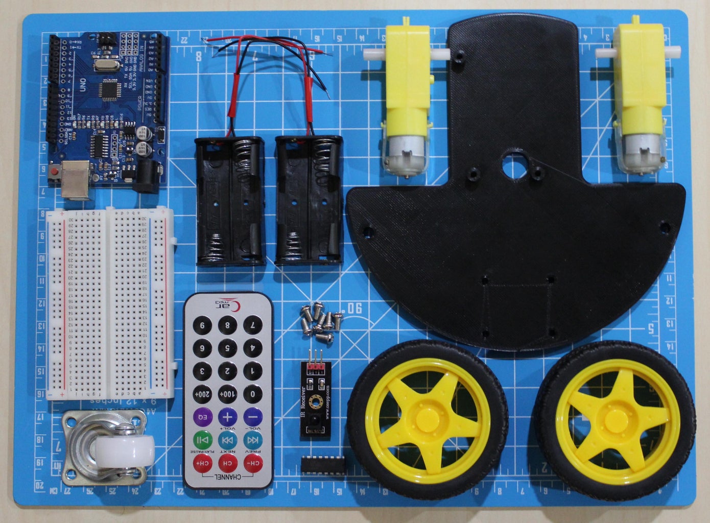 Remote Control Arduino Car 5 Steps With Pictures Instructables