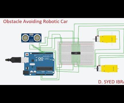 OBSTACLE AVOIDING CAR | TINKERCAD | ARDUINO UNO : 3 Steps - Instructables