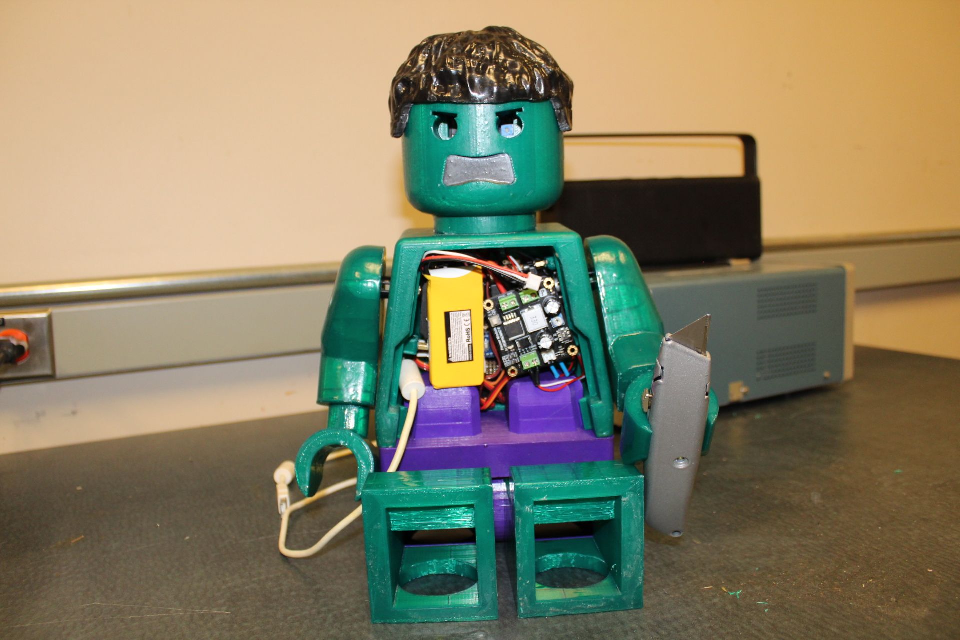 Lego Rode Hulk Stickers