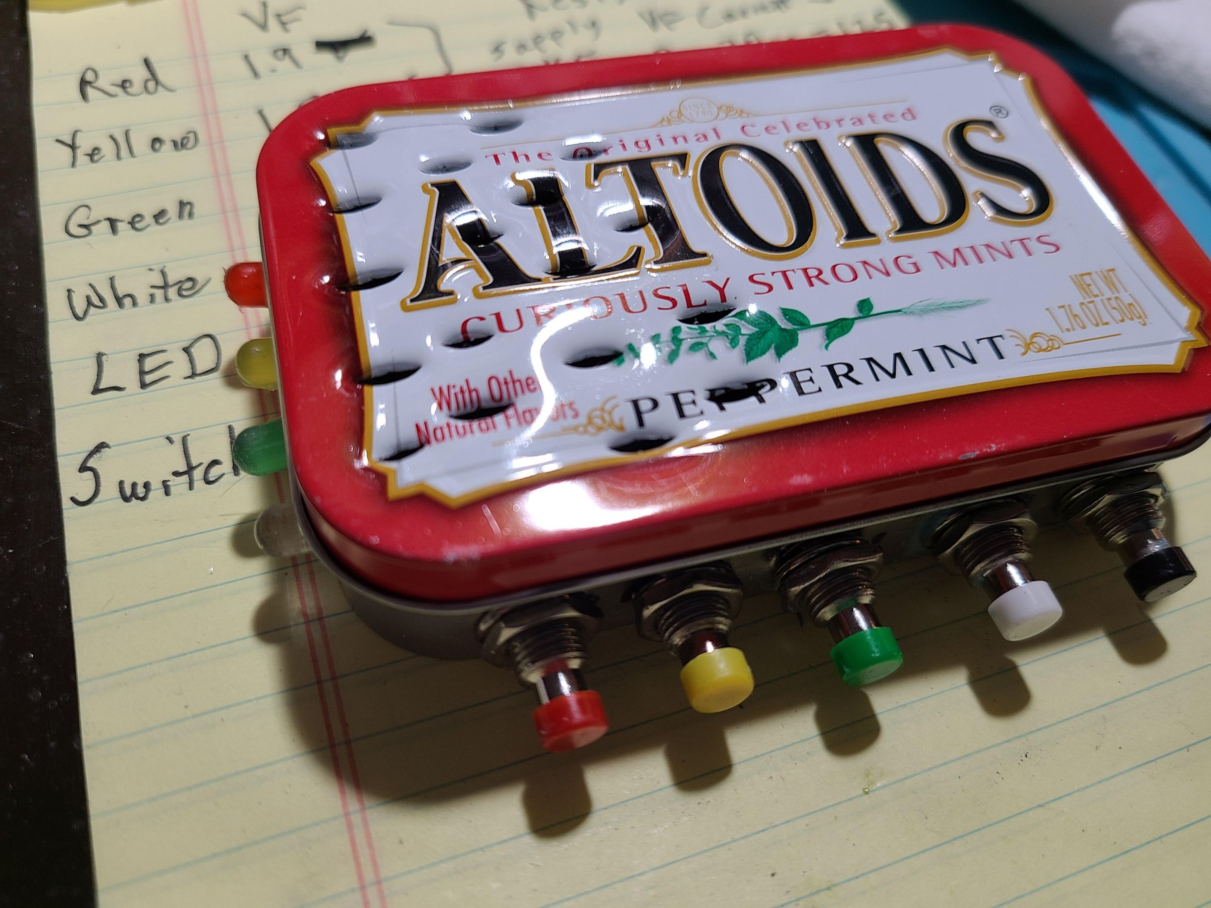 Mint Tin (Altoid) Tot Traffic Toy : 9 Steps (with Pictures) - Instructables