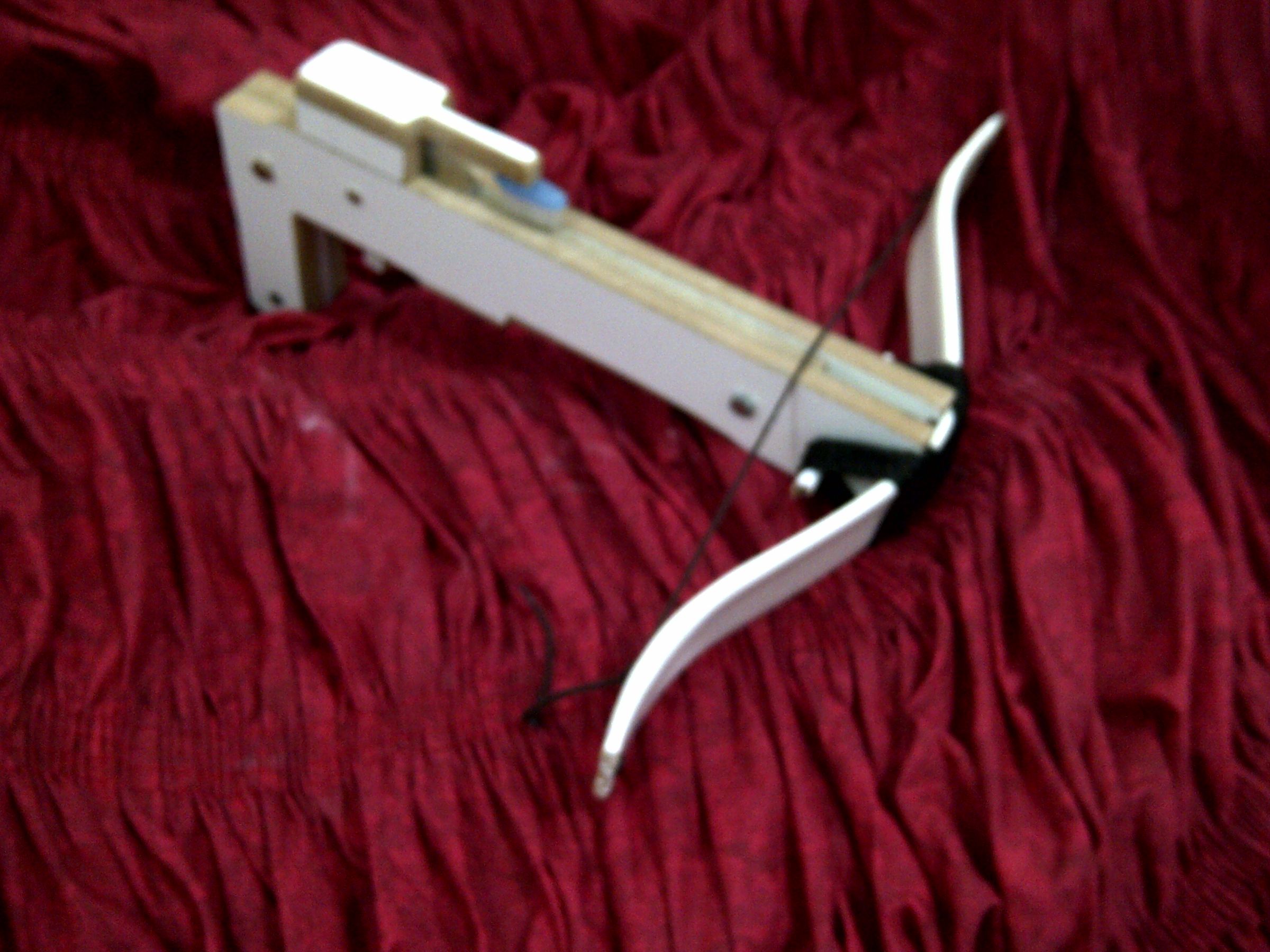 Simple Pistol Crossbow Tutorial (no Expensive Machinery Required) : 7 ...