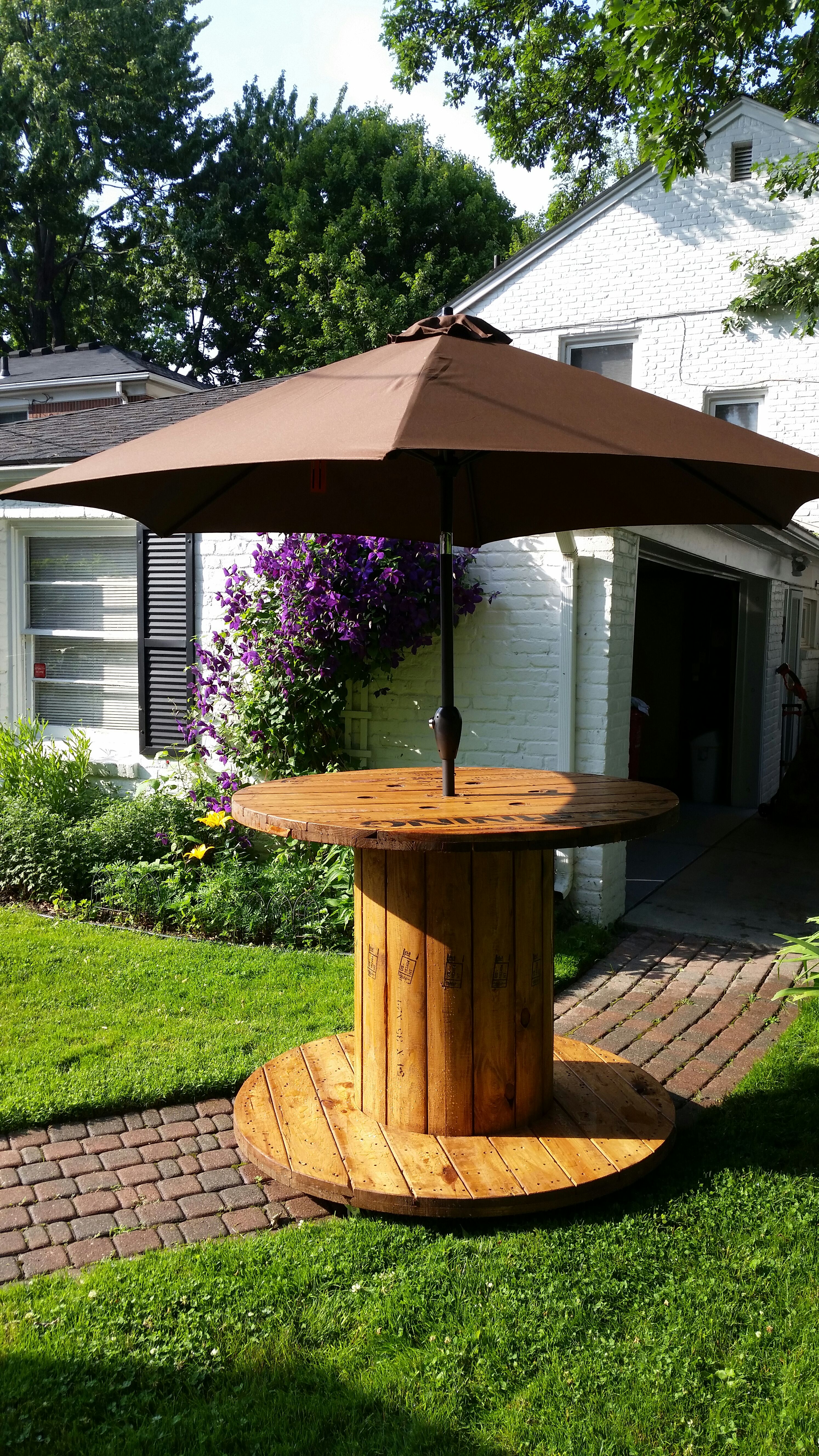 Cable Reel Table : 5 Steps (with Pictures) - Instructables