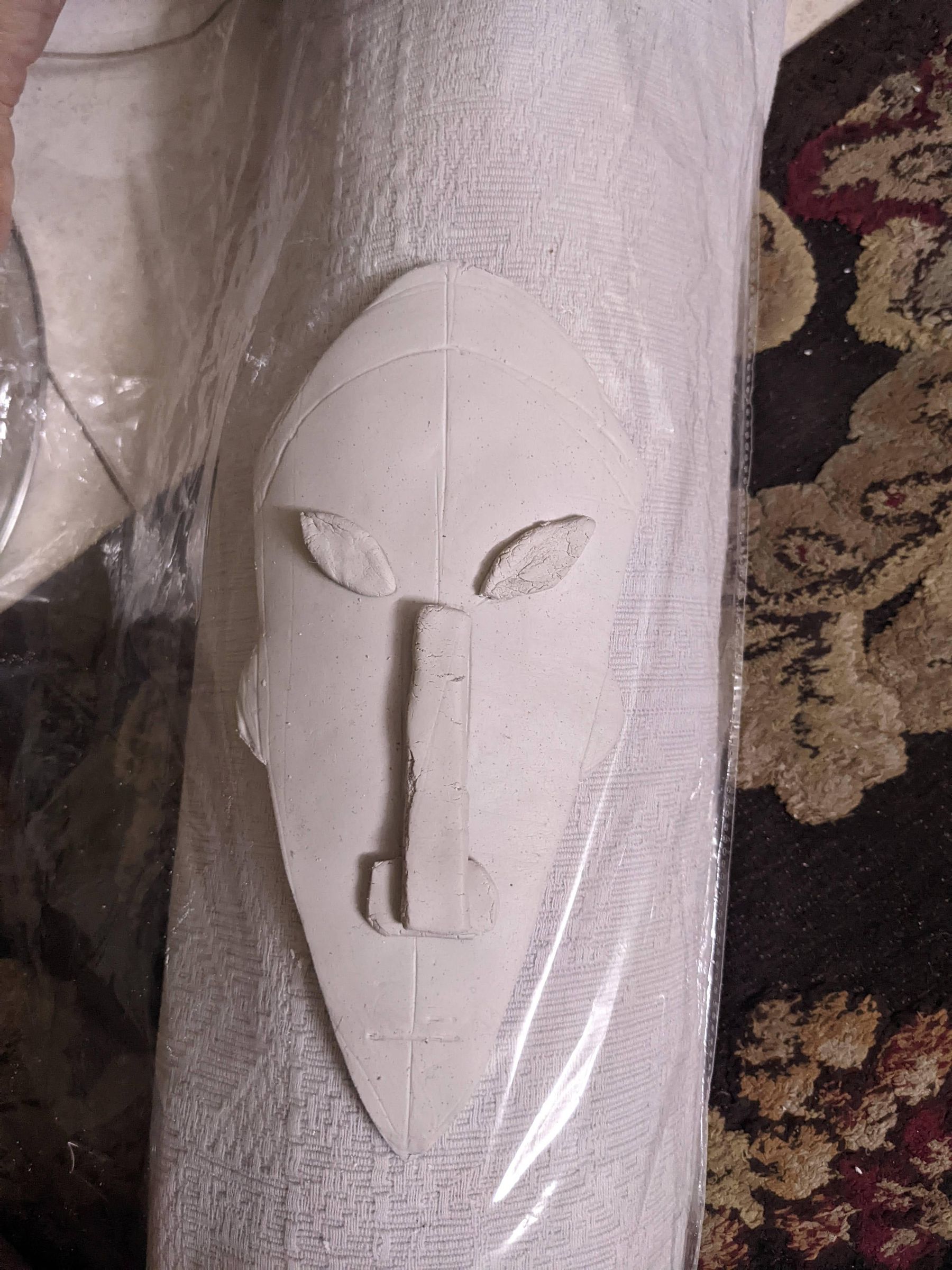 Clay Tribal Mask : 5 Steps - Instructables