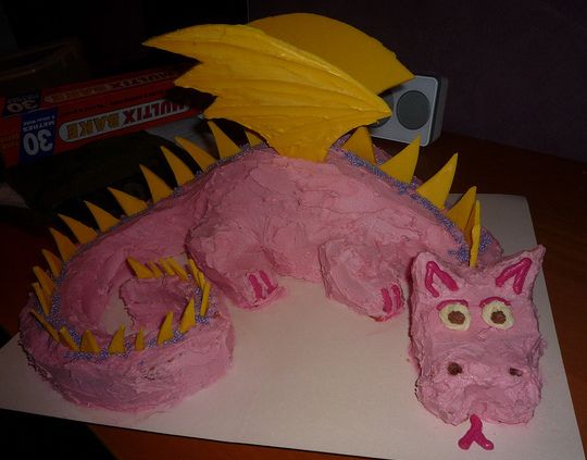 How to Make a Dragon Cake : 22 Steps - Instructables