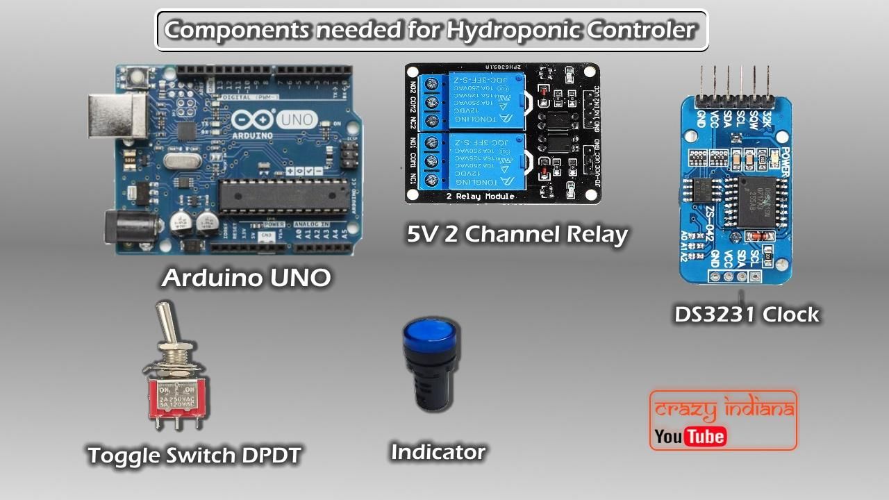 Arduino Hydroponic Controller for Pump / Light : 4 Steps - Instructables