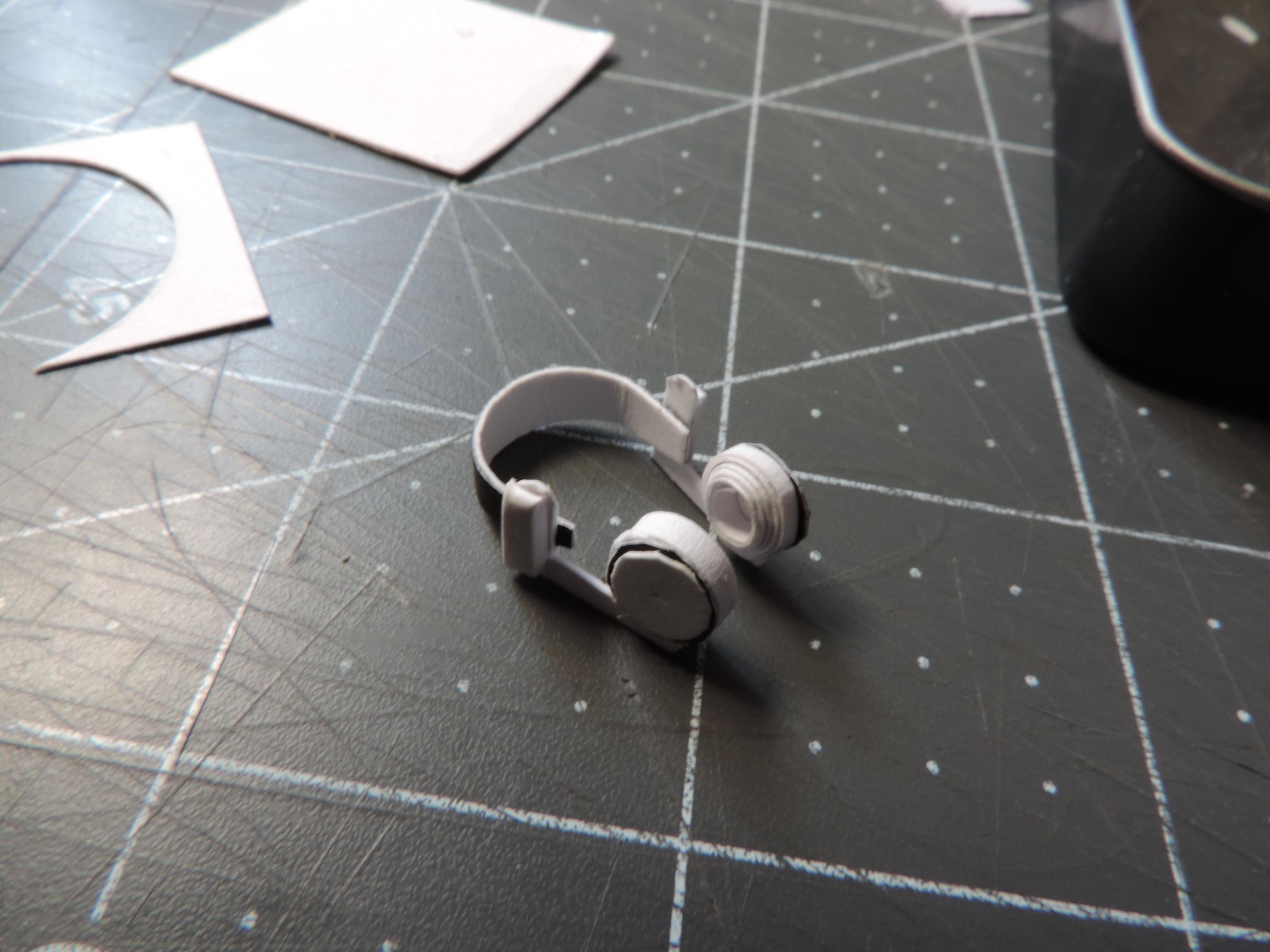 Vinyl Player & Headphones for Miniature Dollhouses Audio Themed Craft's ...