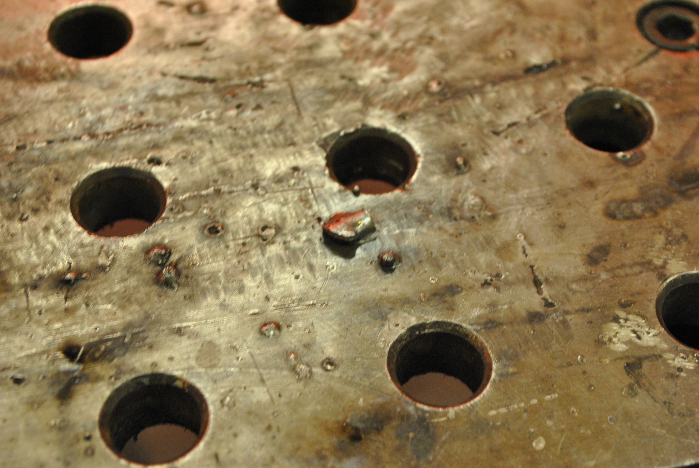 Removing Weld Splatter From Your Table : 5 Steps (with Pictures ...