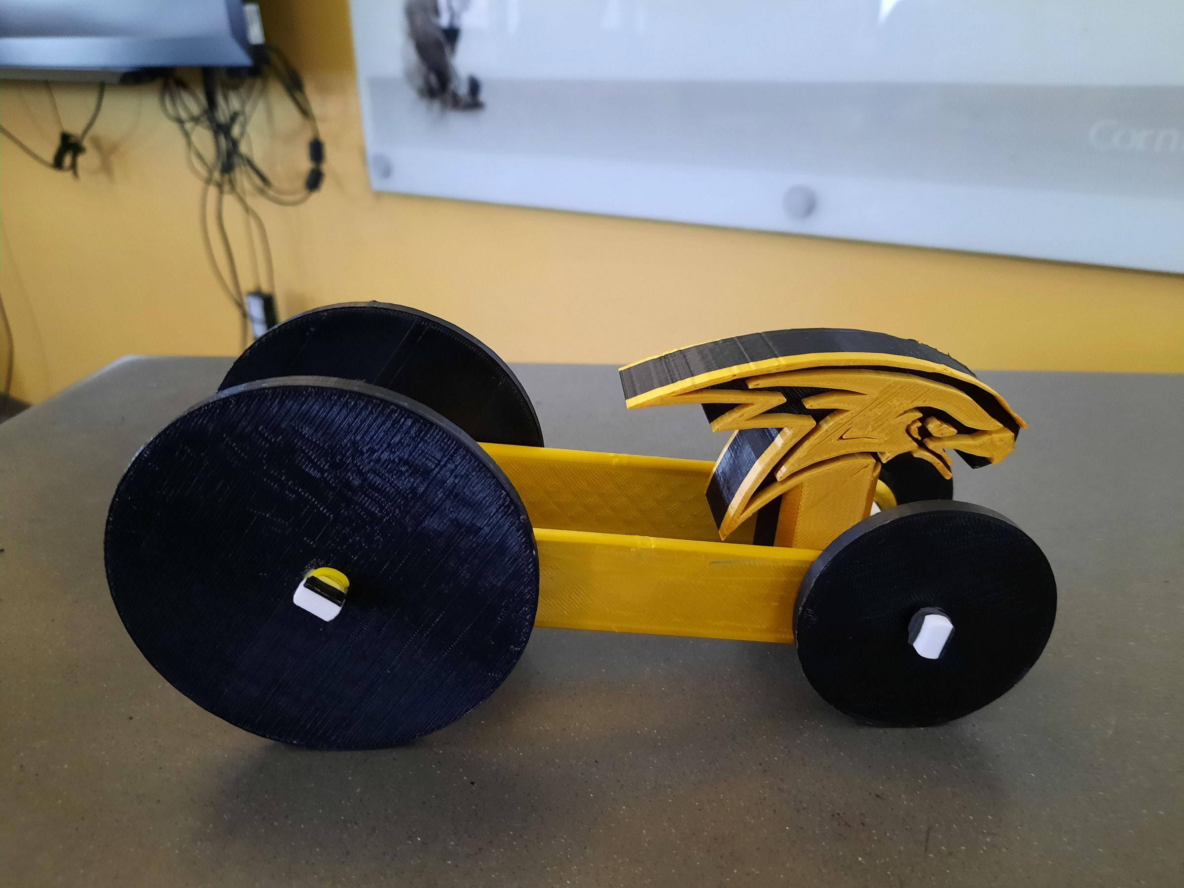 Teaching Engineering Design Using 3D Printed Rubber Band Cars : 9 Steps ...