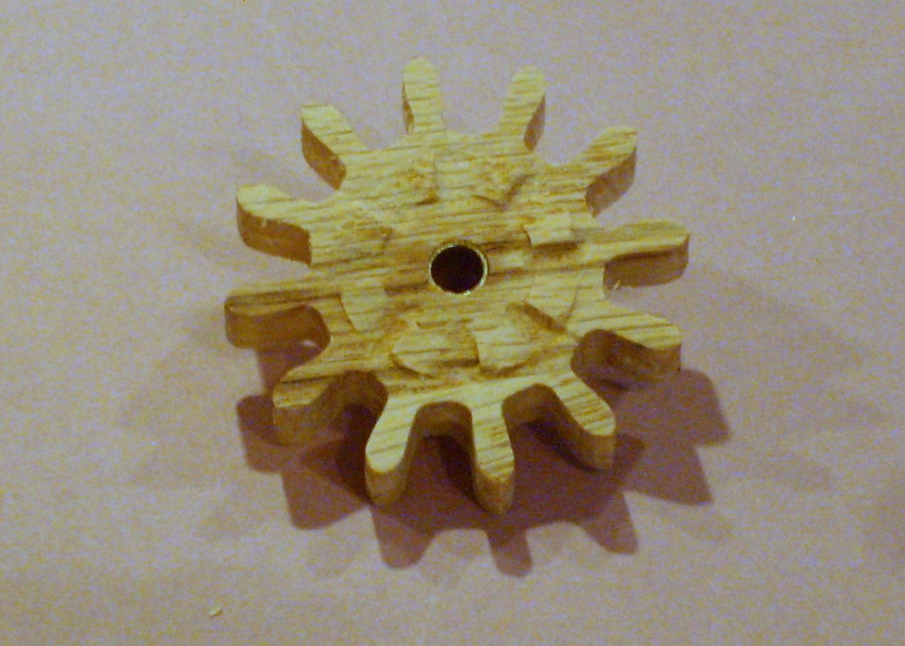 A Wood Gear Clock With a Unique Drive Mechanism : 34 Steps (with ...