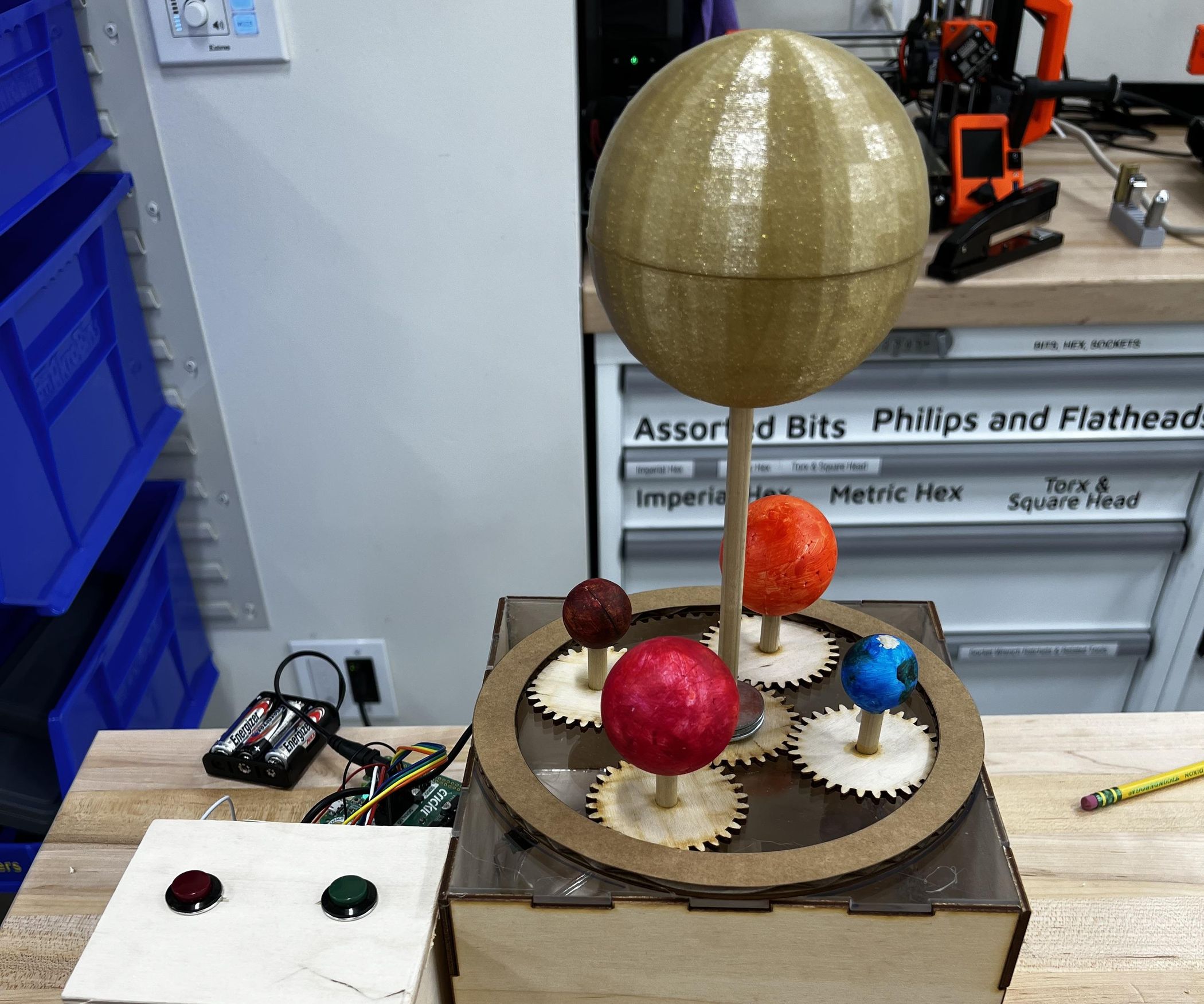 Laser Cutter Model Solar System : 12 Steps - Instructables