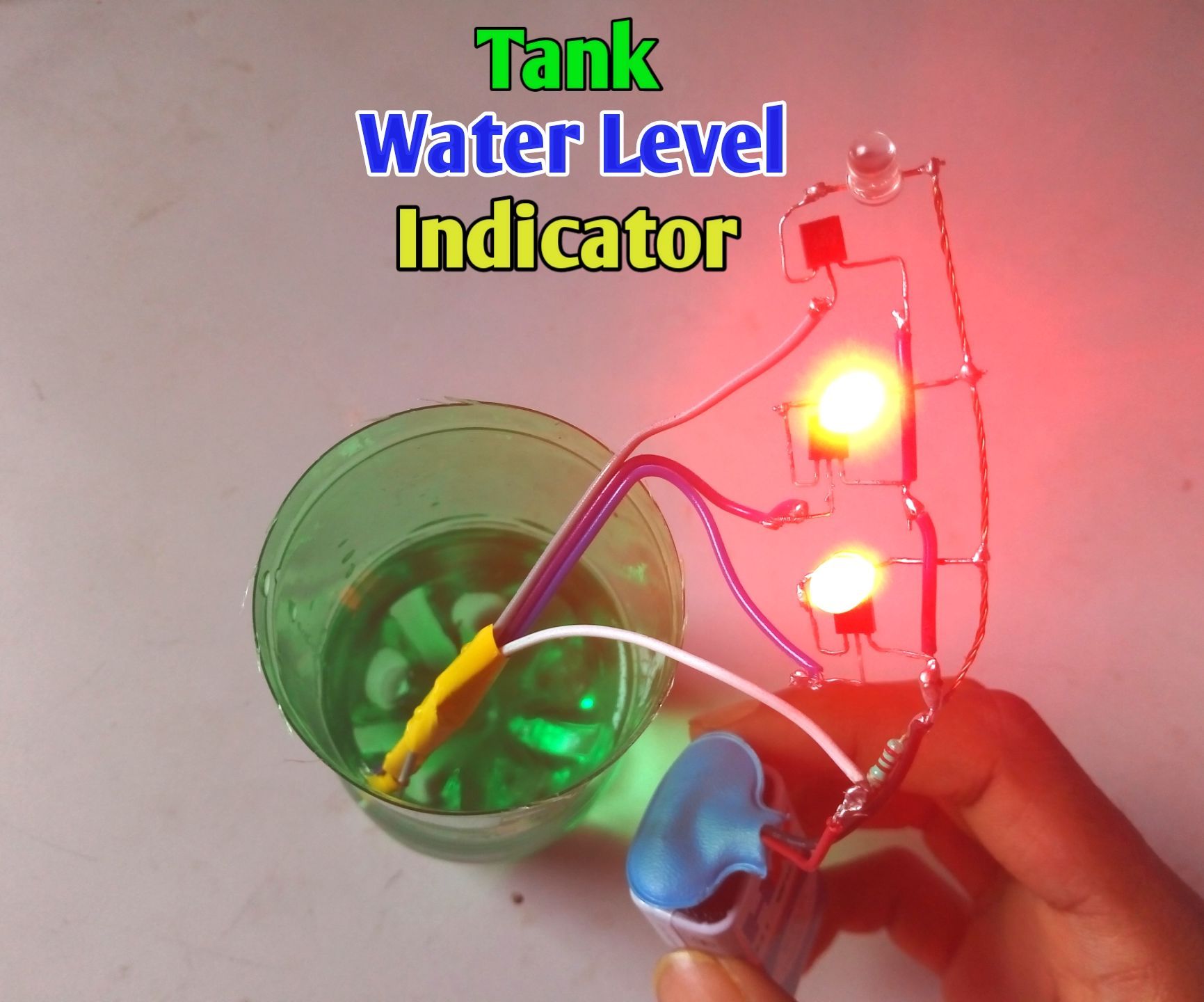 Tank Water Level Indicator : 11 Steps - Instructables