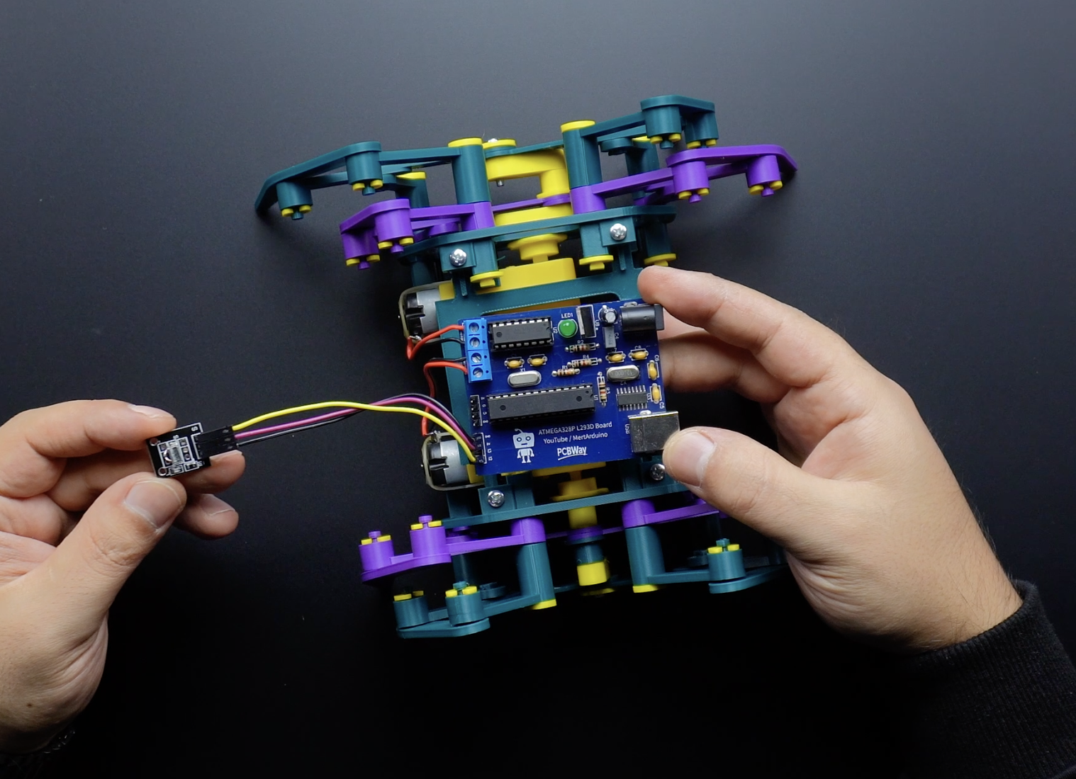 3D Printed Theo Jansen Style Octopod Robot (Arduino Based) : 7 Steps ...