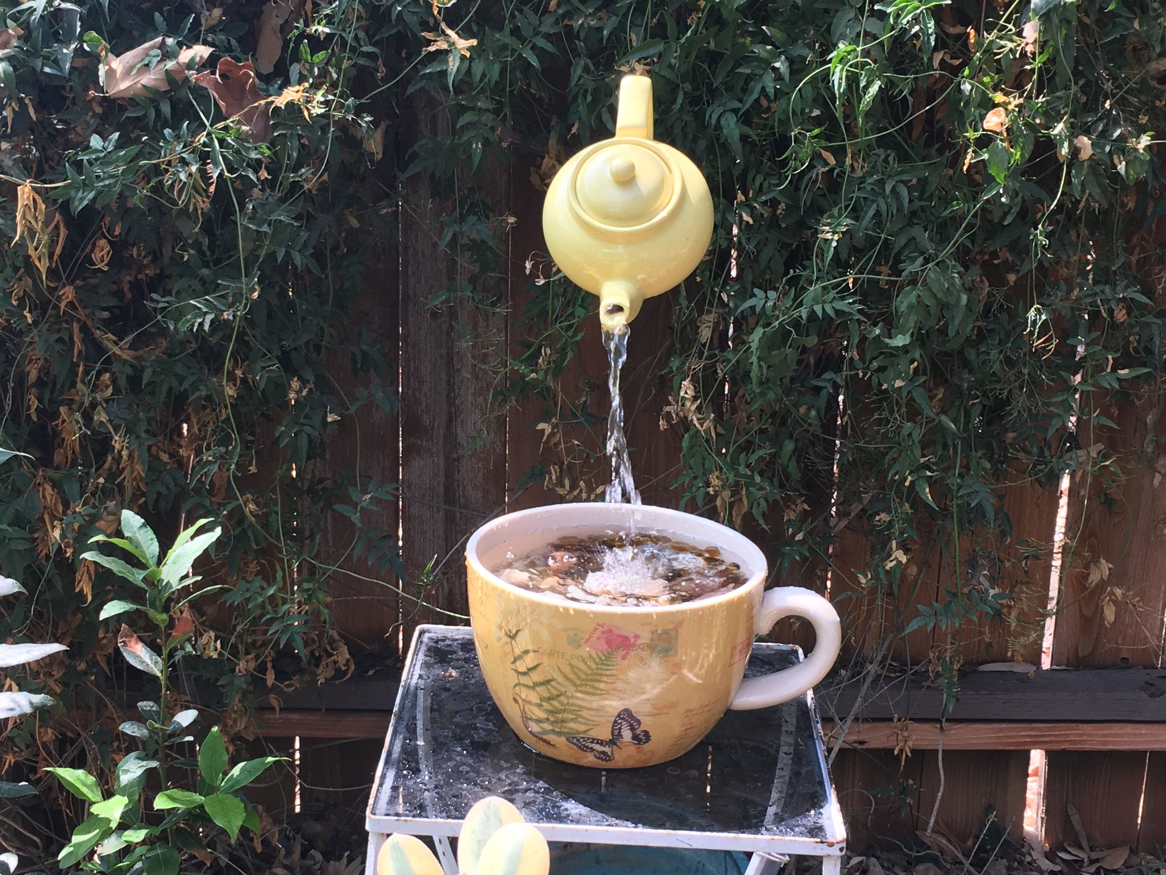 English Breakfast Tea Floating Fountain : 8 Steps (with Pictures ...