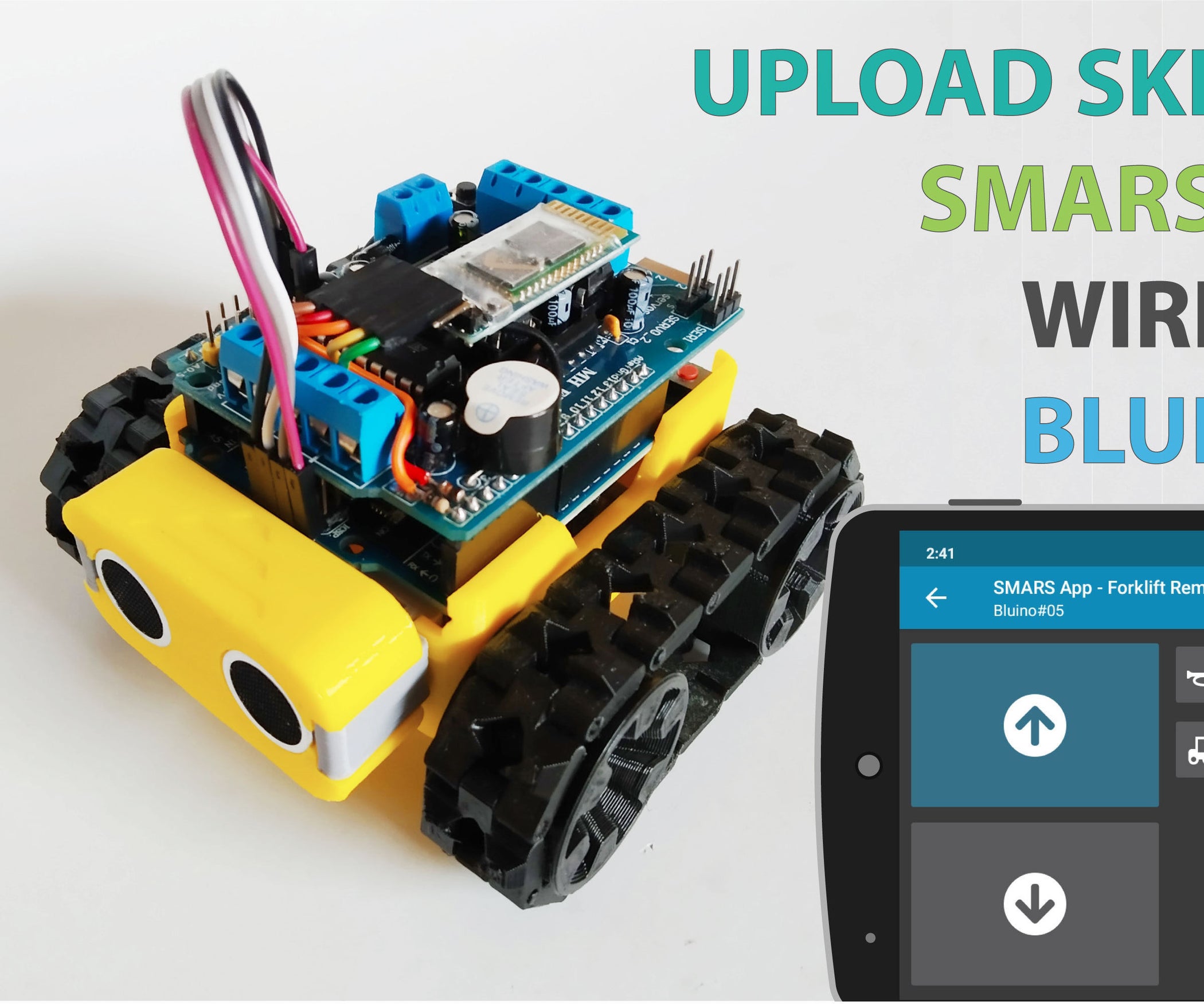 Upgrade Motor Shield for SMARS Robot Arduino - Upload Code Over Bluetooth : 20 Steps - Instructables