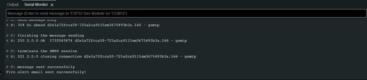 Email Fire Detection and Alert System Using an ESP32 Microcontroller : 7 Steps - Instructables