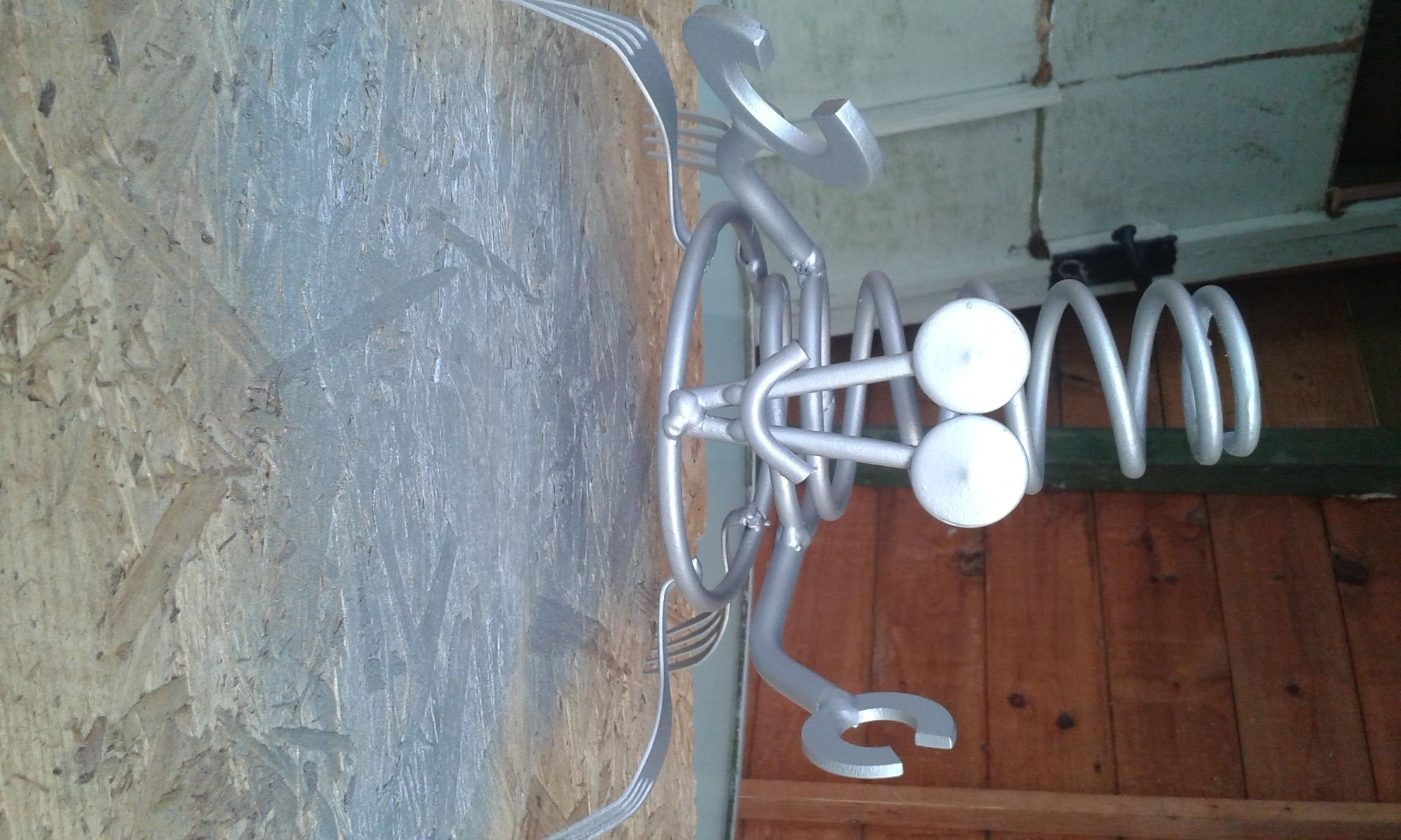 Scrap Metal Dog Sculpture : 4 Steps - Instructables