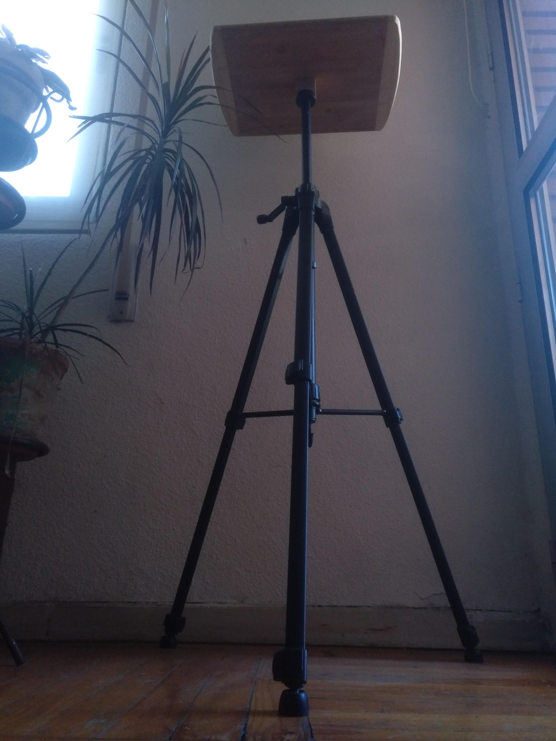 Multifunctional Mini Lift Table From Cheap Tripod : 7 Steps (with ...