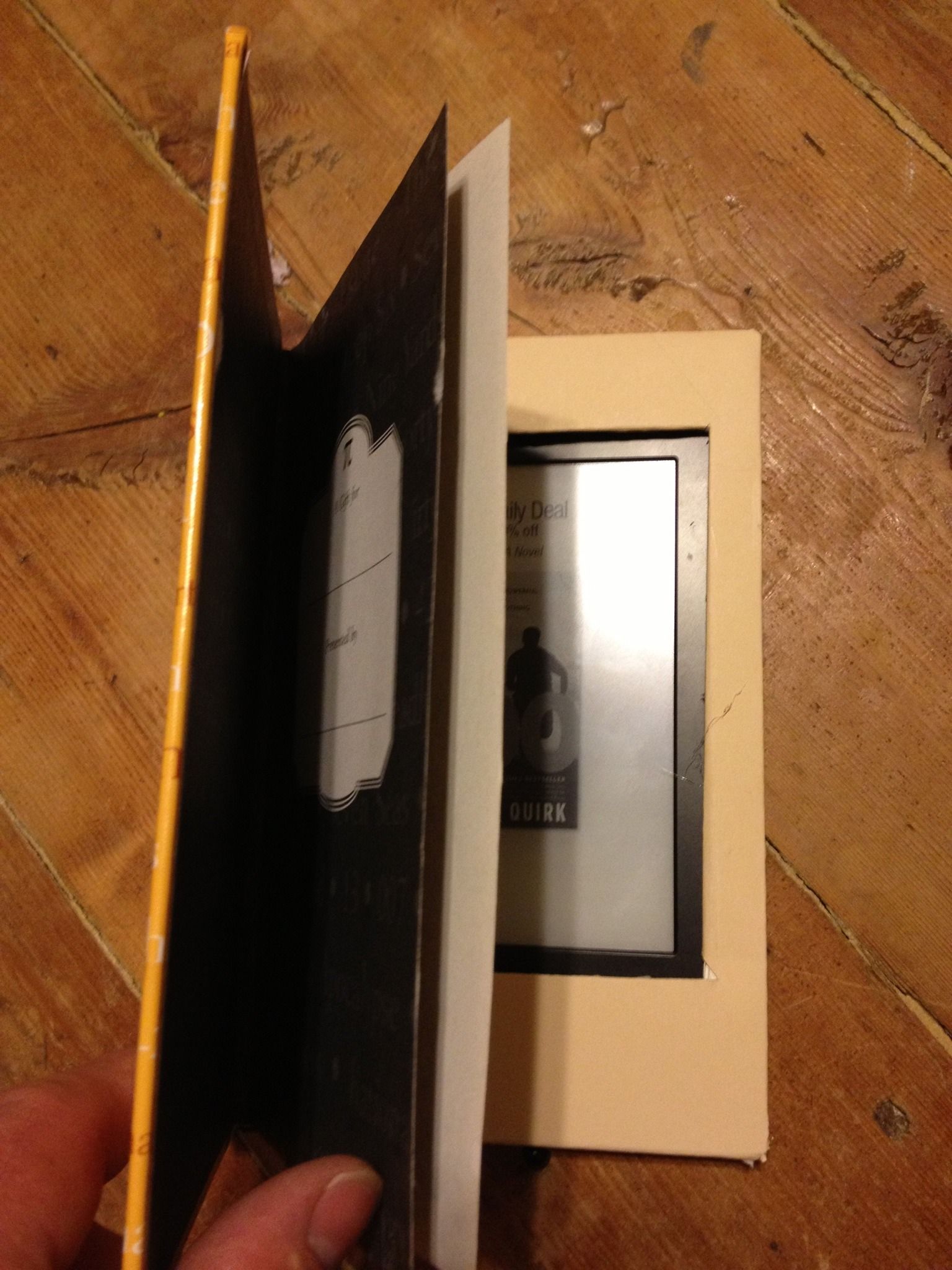 Kindle Hideaway in a Book : 9 Steps - Instructables