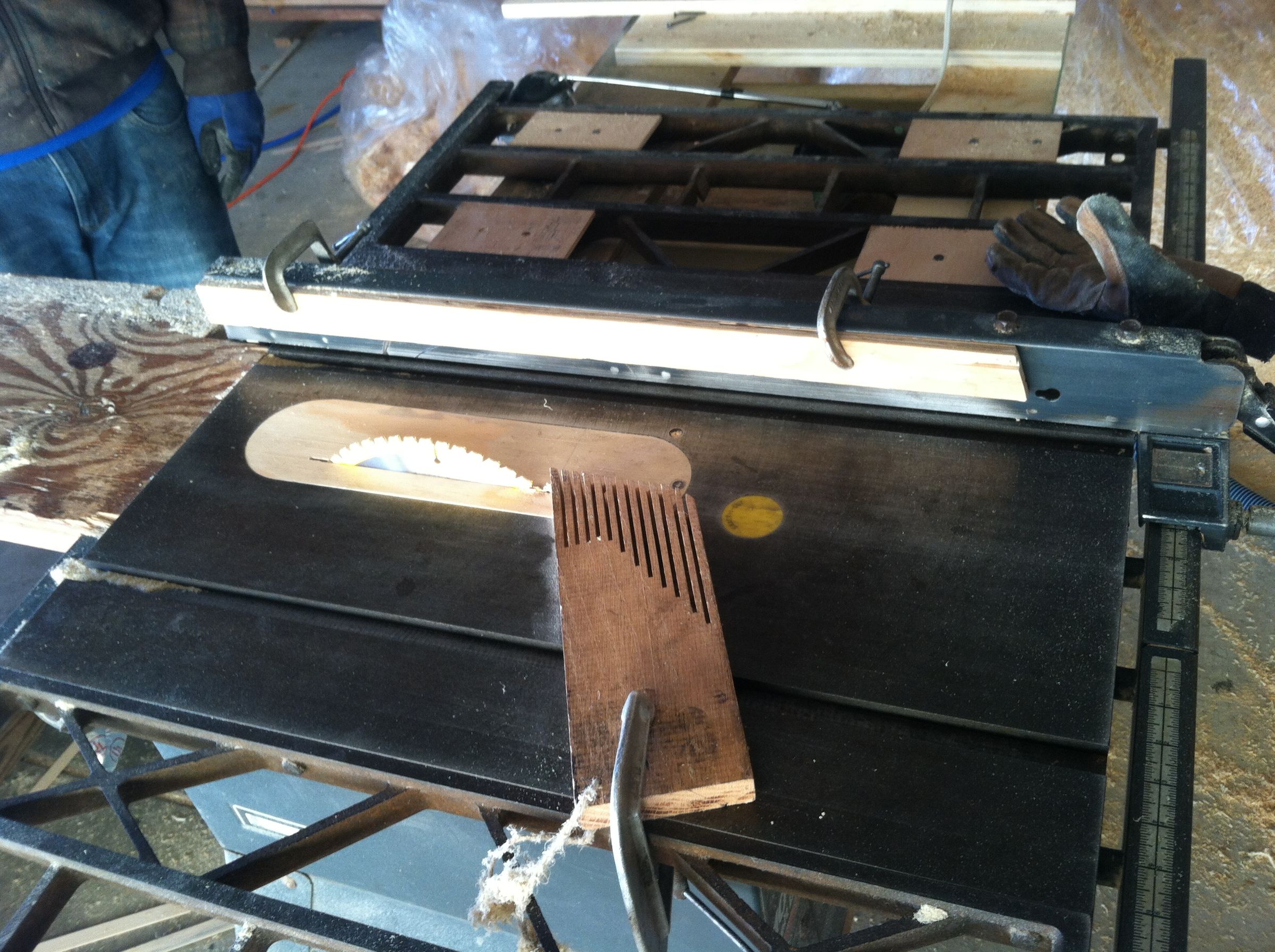 Wide Plank Floor DIY: Rough Cut to Tongue and Groove : 10 Steps (with ...