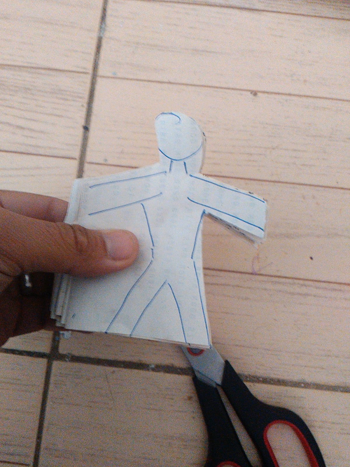 Paper Continuous People Chain in 5 Minutes : 3 Steps (with Pictures ...