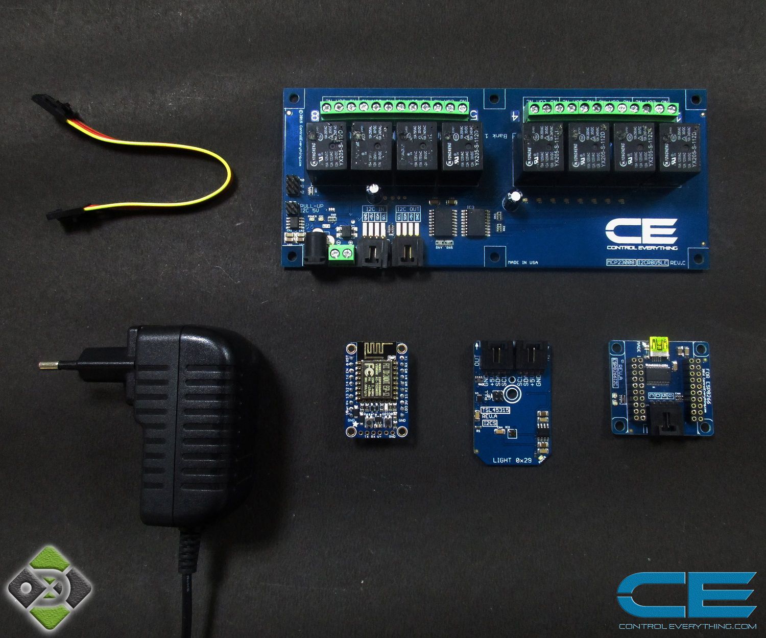 Home Automation With ESP8266 and Relay Controller : 6 Steps - Instructables