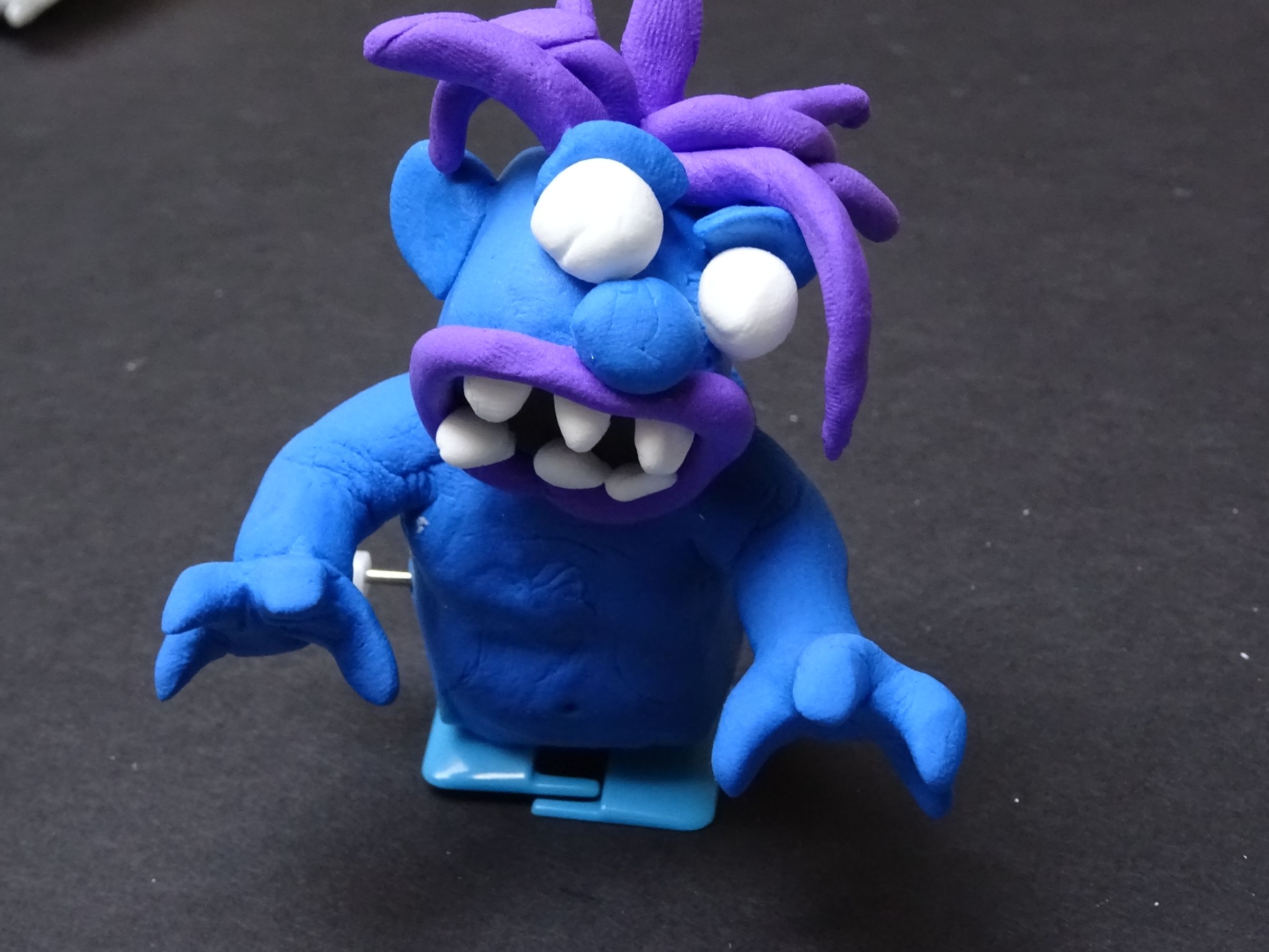 Soft Clay Wind Up Toys. Walkers and Chompers : 4 Steps (with Pictures ...