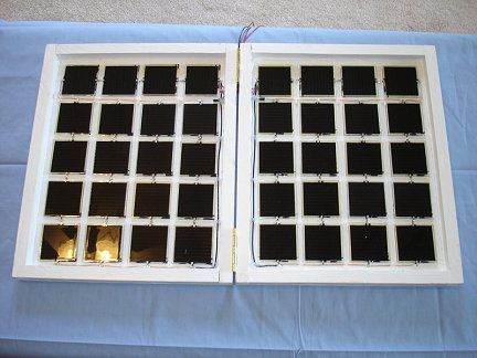 How I Built a Folding 15 Watt Solar Panel : 7 Steps (with Pictures ...
