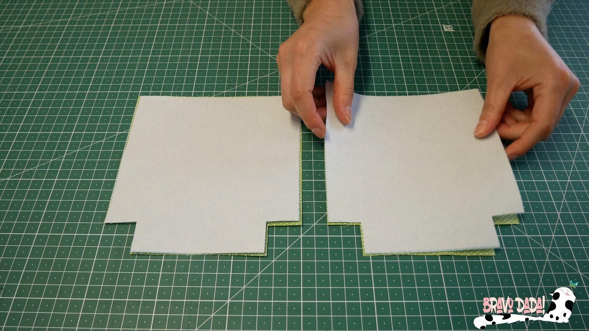 DIY How to Make a Quilted Sewing Machine Mat With Pockets and Thread ...