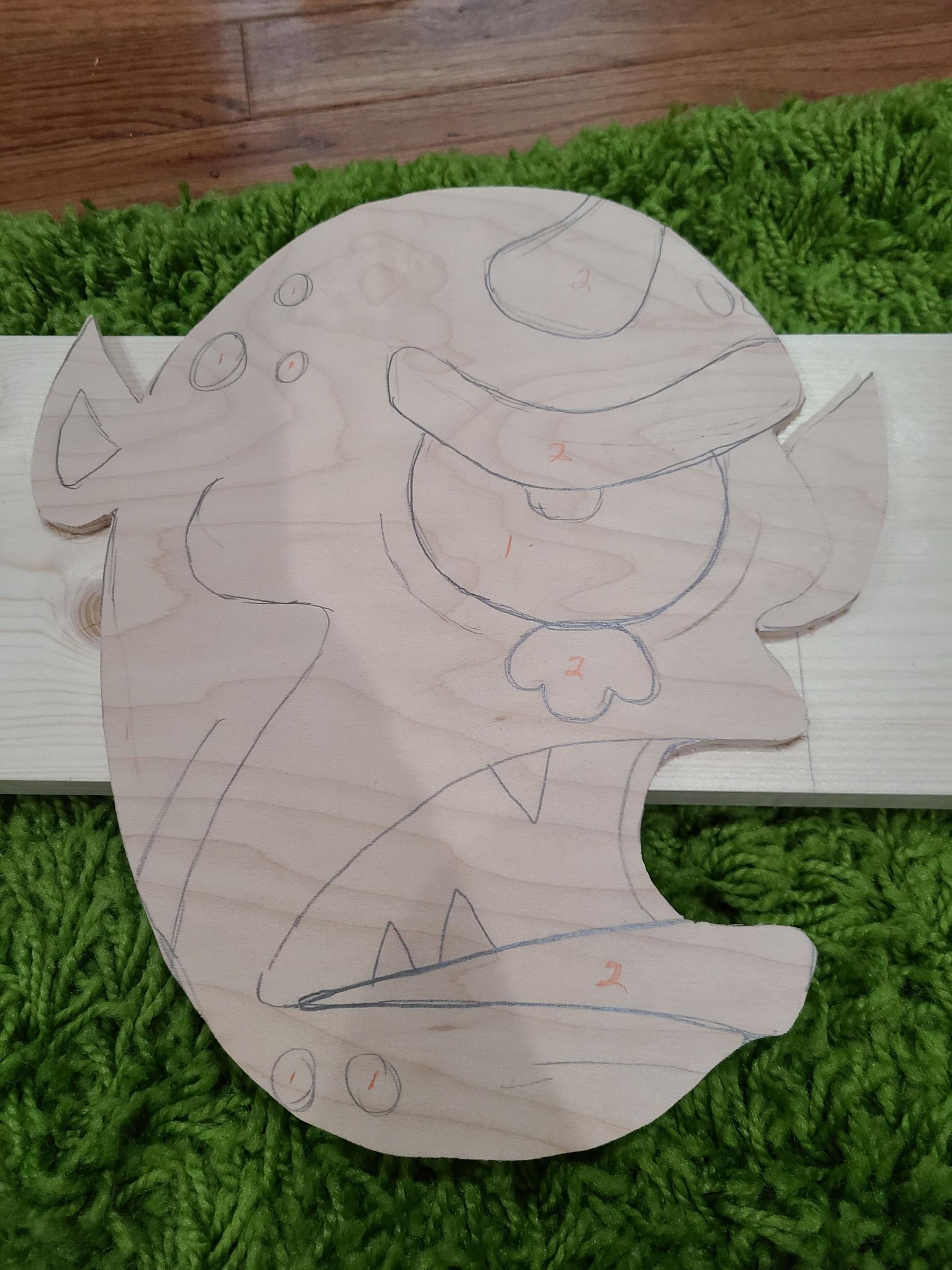 Monster Wood Cut Out Art : 5 Steps (with Pictures) - Instructables