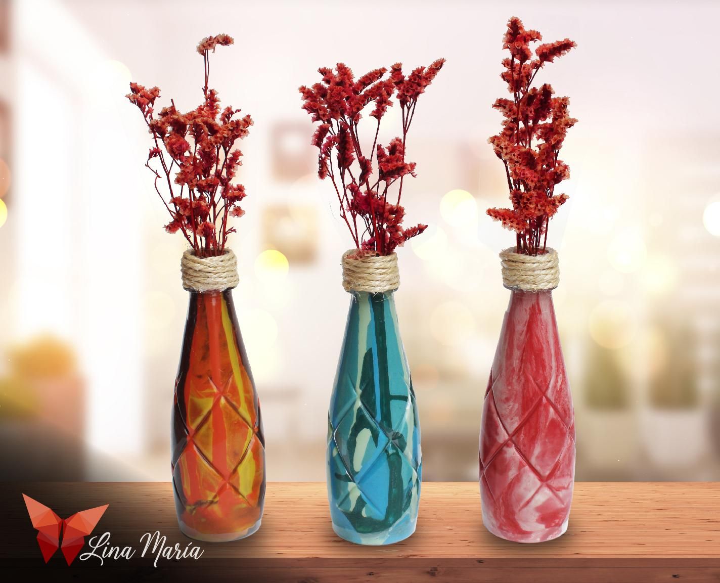 Flower Vases With Melted Crayons : 7 Steps (with Pictures) - Instructables