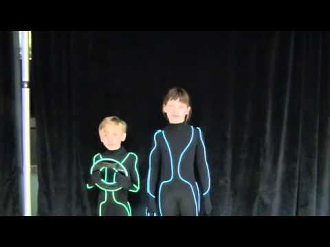 EL Wire TRON Suits! : 4 Steps - Instructables