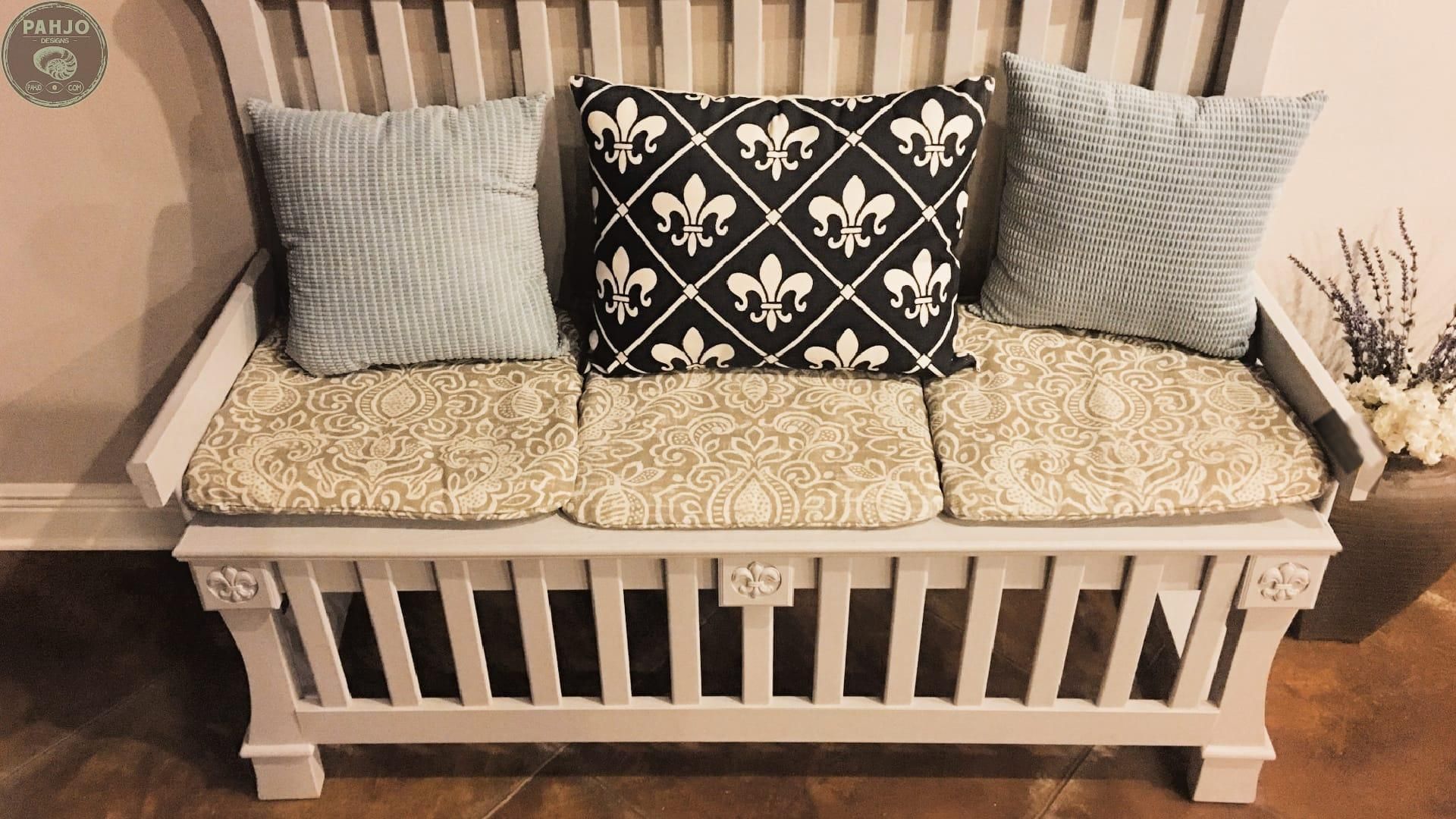 How to Repurpose Crib Into a Bench : 11 Steps (with Pictures ...