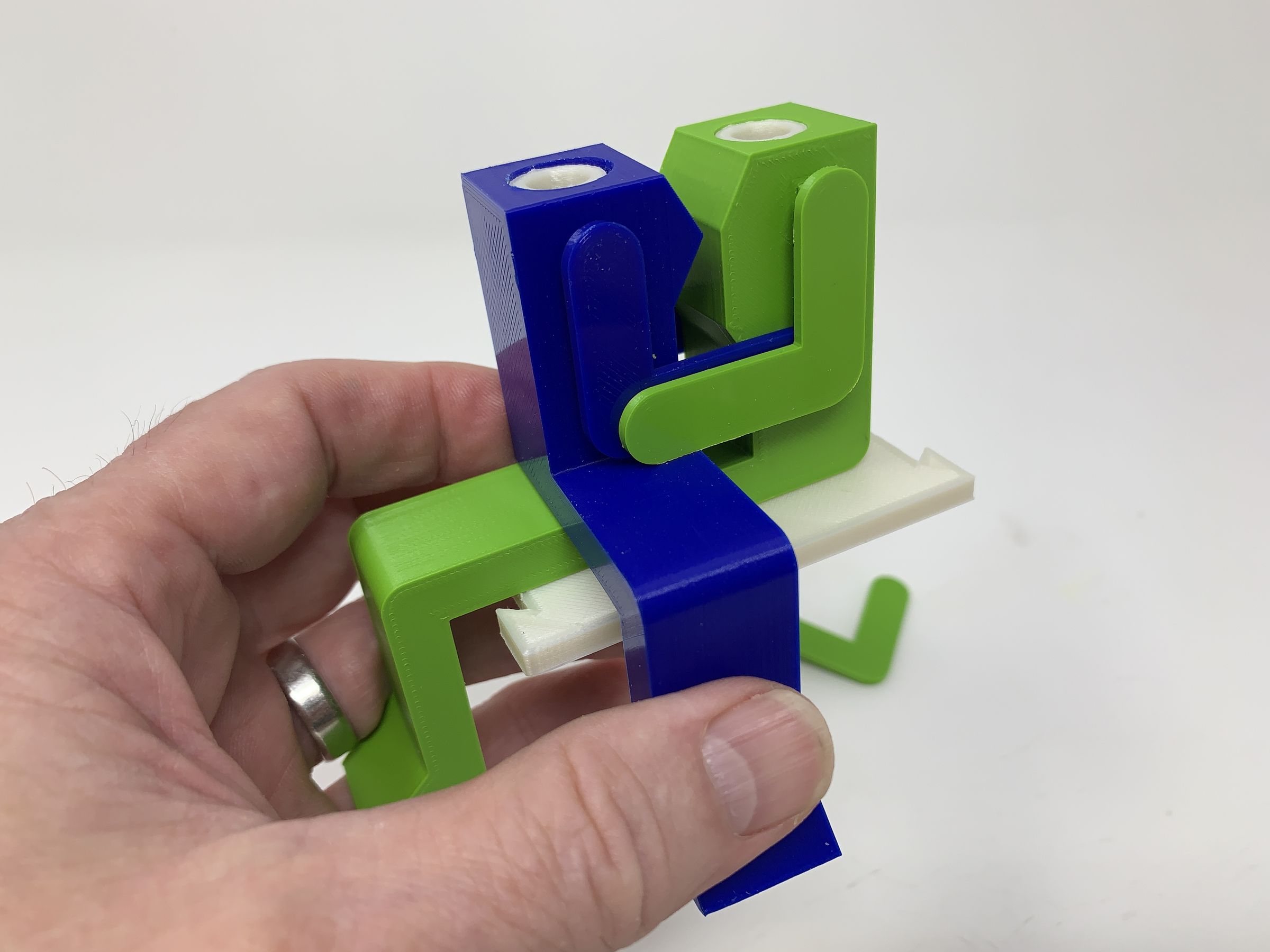 "Lora and I", a Simple 3D Printed Automaton. : 4 Steps (with Pictures ...